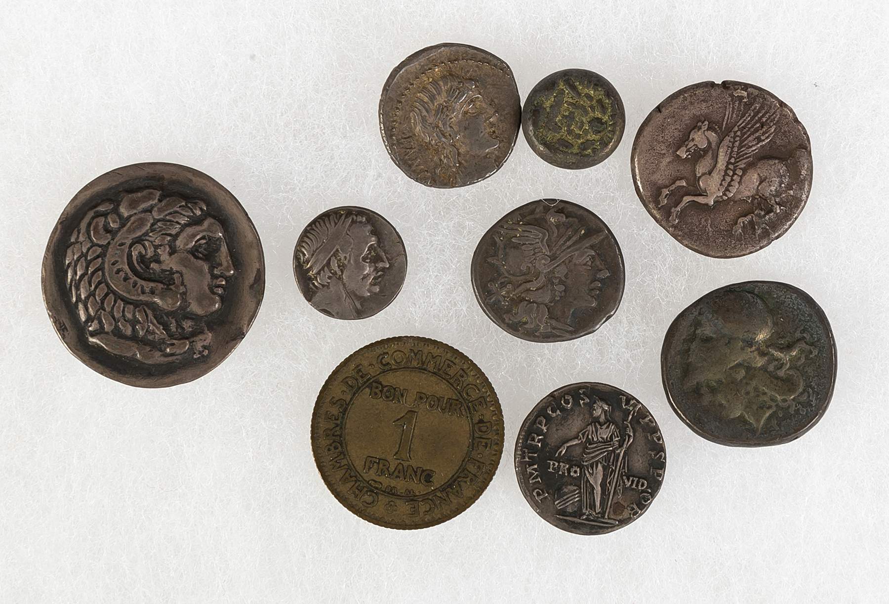Group of Ancient Coins and Group of German Silver Coins | Cottone Auctions