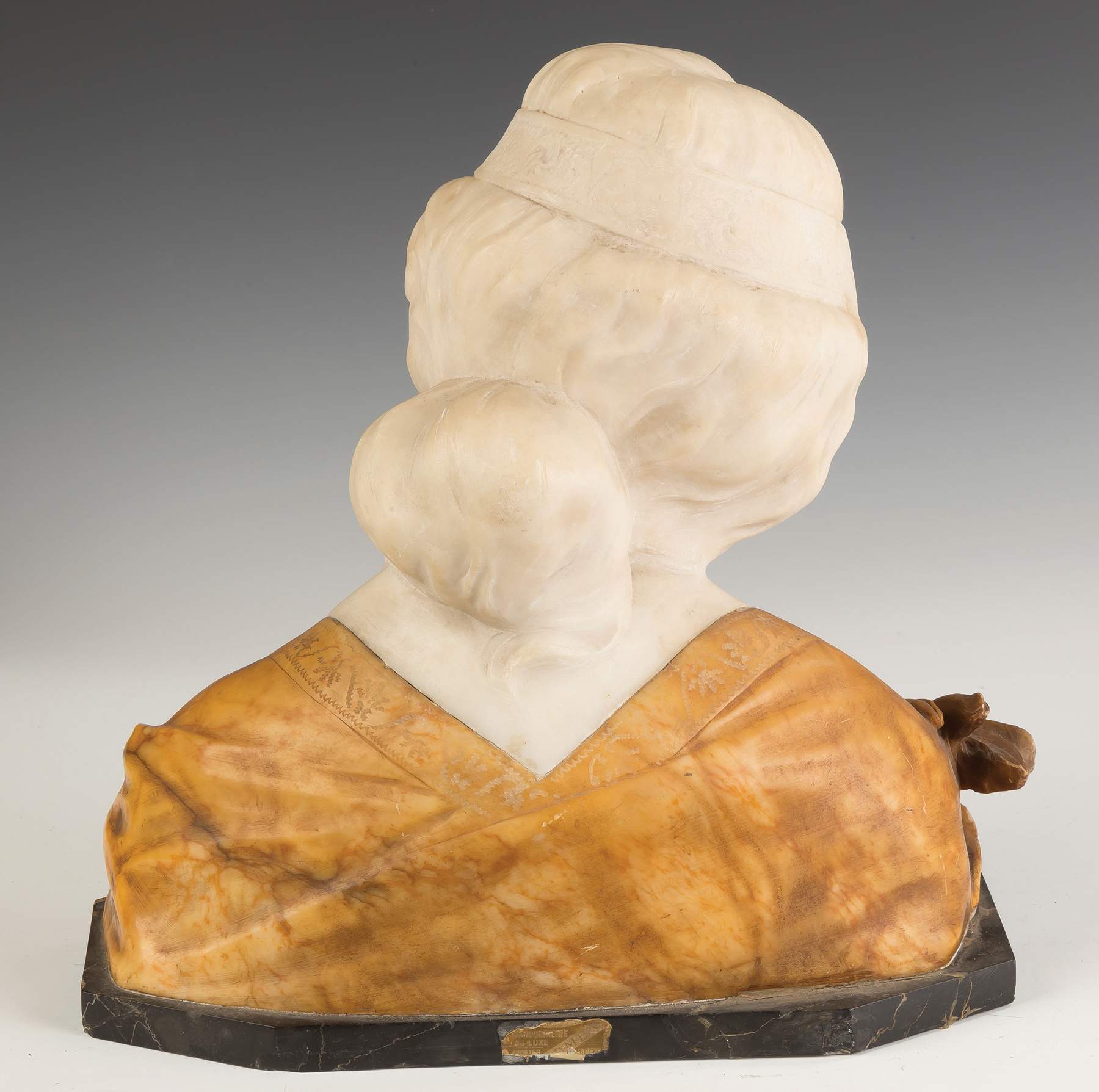 Alabaster Bust of a Young Lady | Cottone Auctions