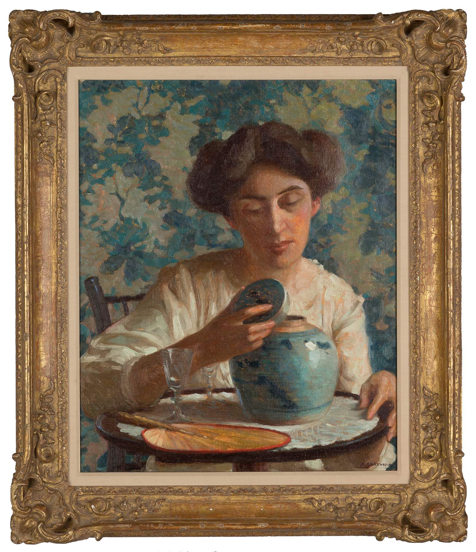 William Chadwick (American, 1879-1962) "The Ginger Jar" | Cottone Auctions