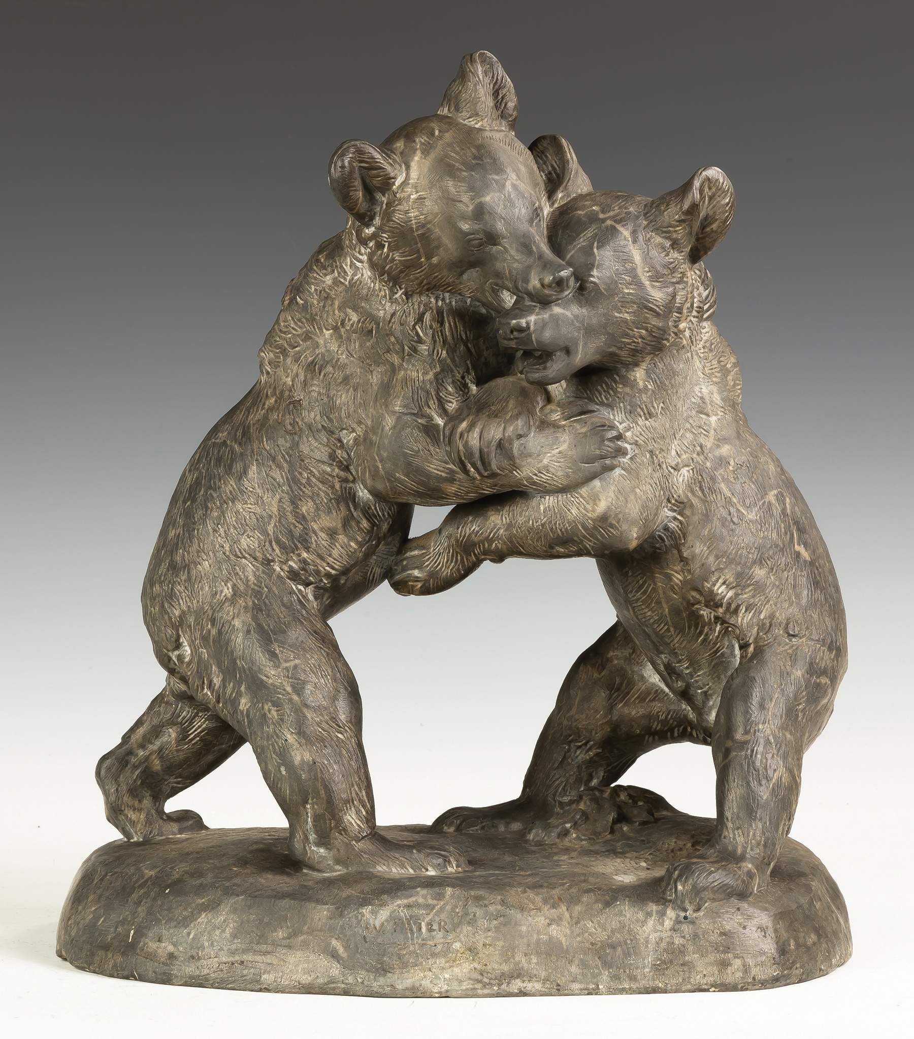 Victor Peter (French, 1840-1918) Bears | Cottone Auctions