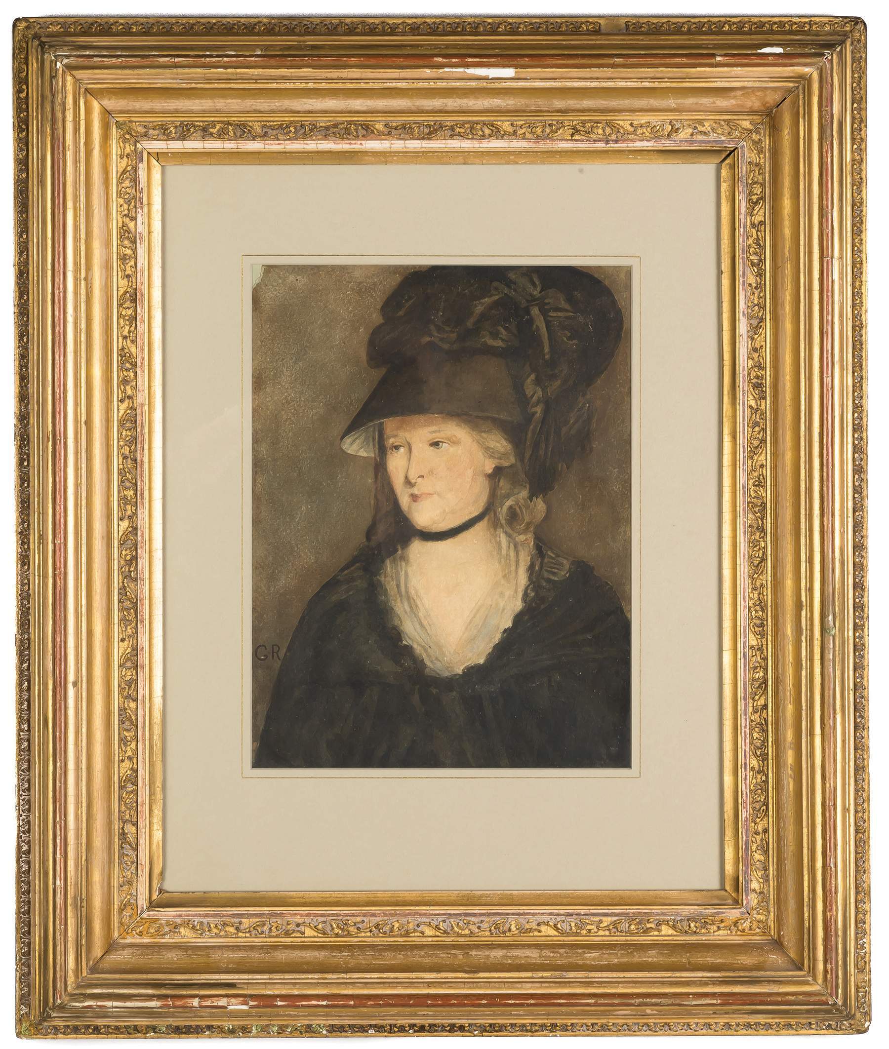 Louis Gustave Ricard (French, 1823-1873) Portrait of a Lady with Bonnet ...