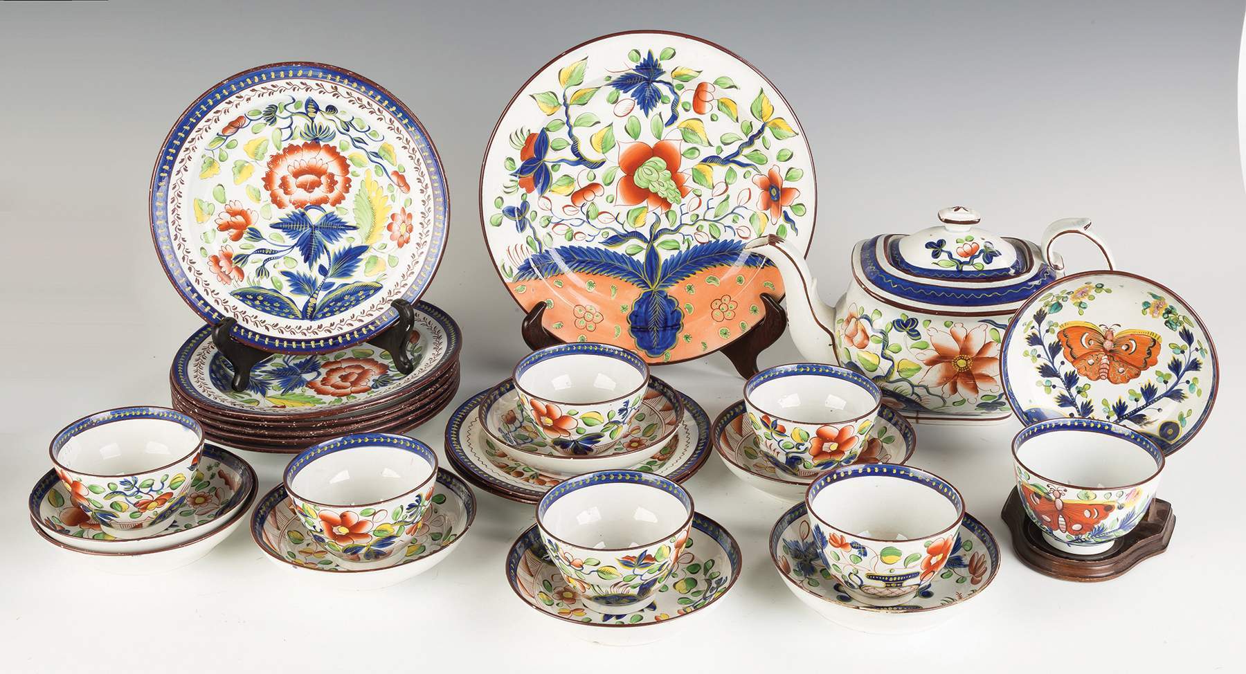 Gaudy Dutch Tableware | Cottone Auctions