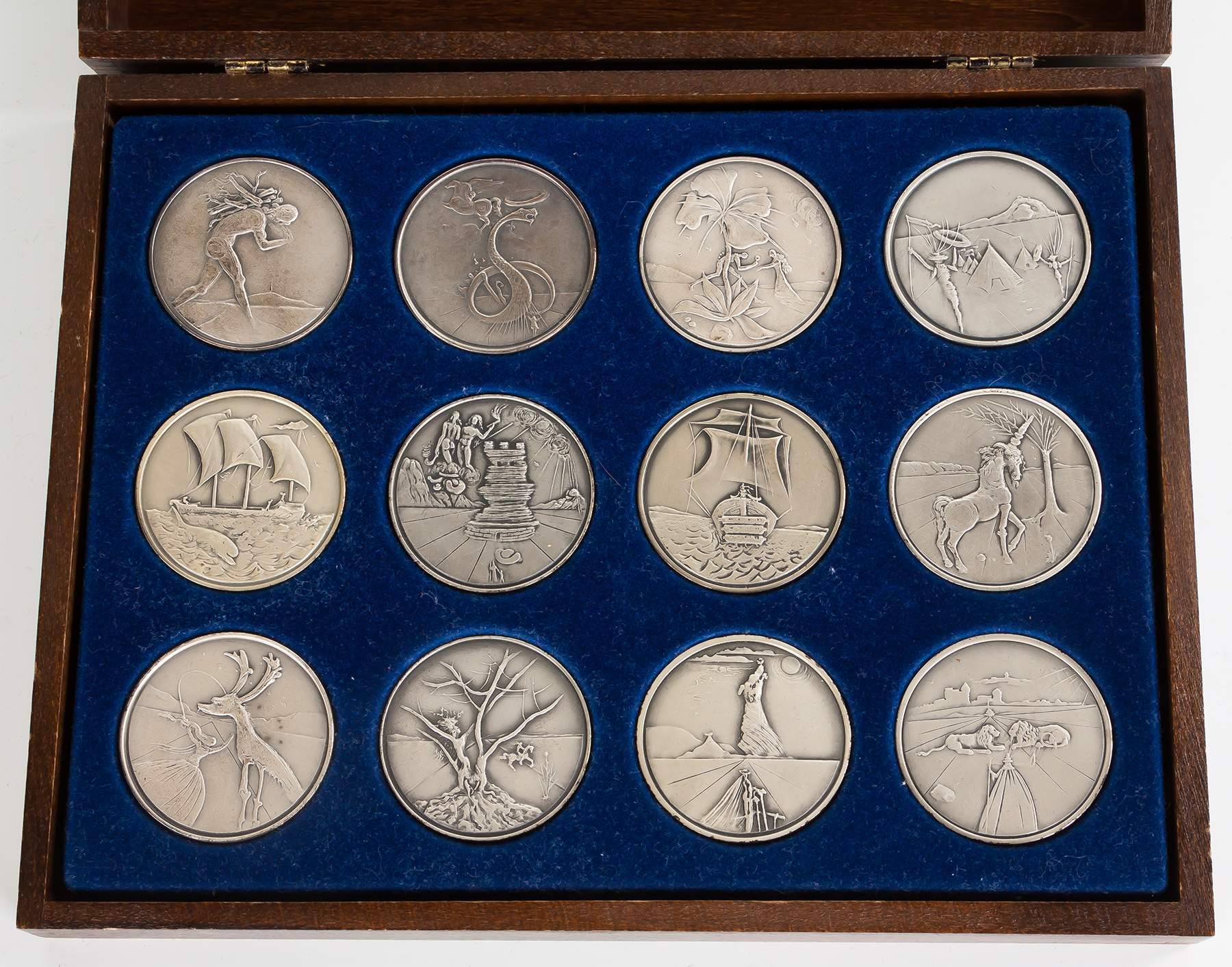 Salvador Dali (Spanish, 1904-1989) Homage to Israel, 1973 - Set of 12 ...