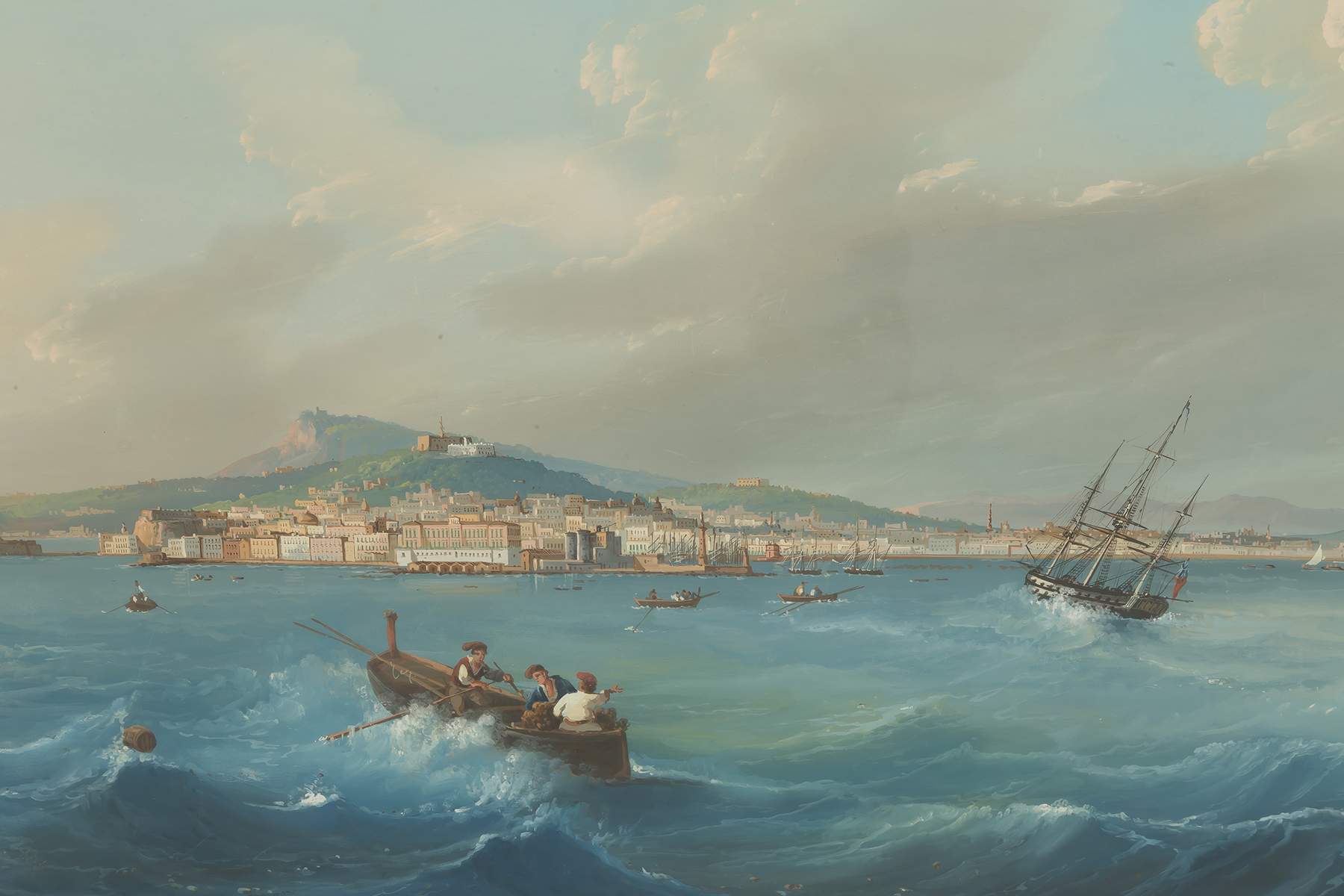 Two Italian Harbor Scenes | Cottone Auctions