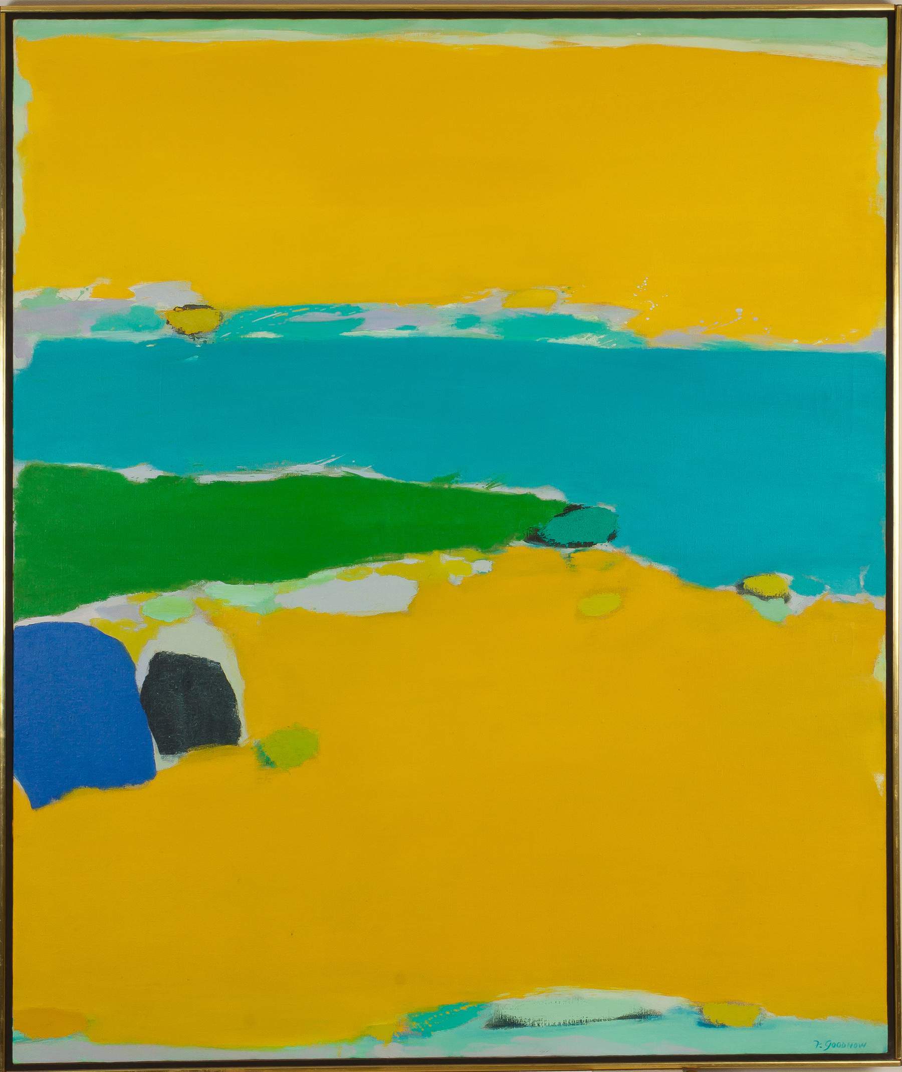 Frank Goodnow (American, 1923-2004) "Shoreline" | Cottone Auctions