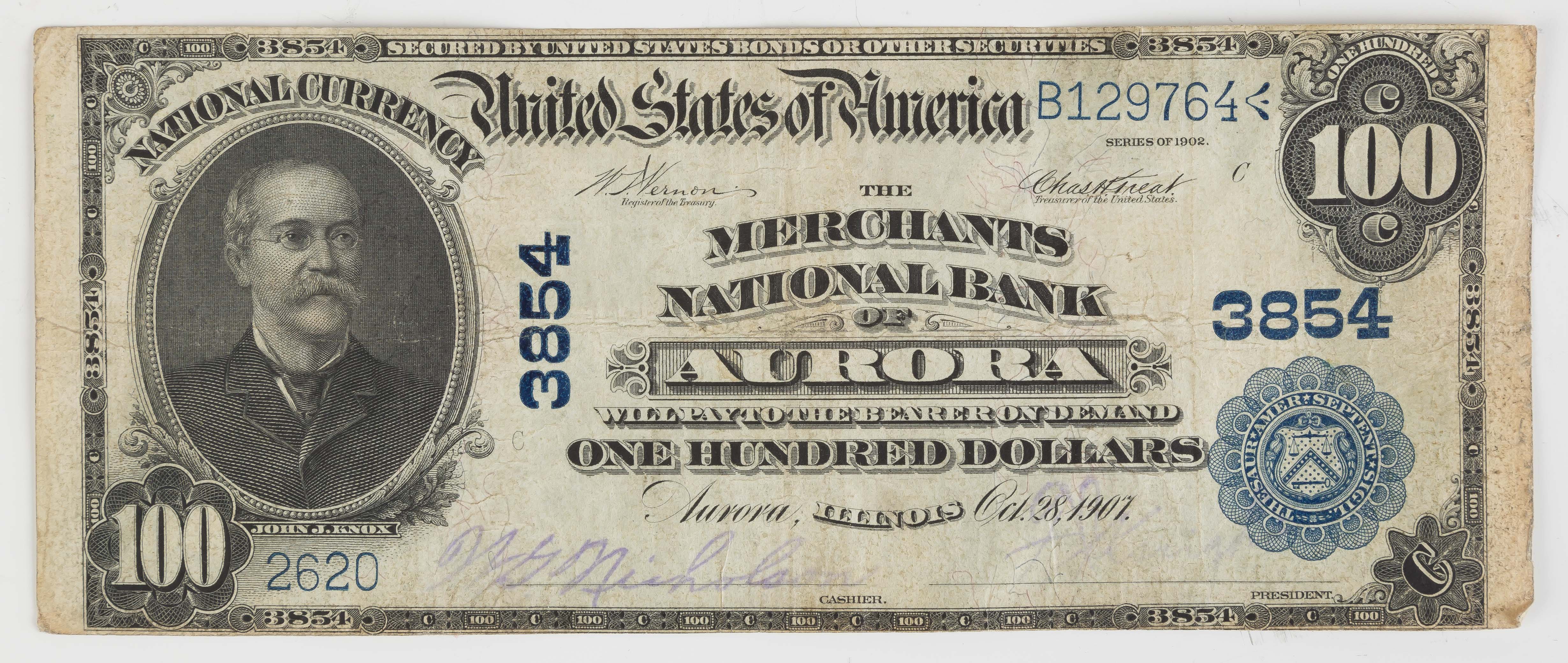 1902 One Hundred Dollar Bill | Cottone Auctions
