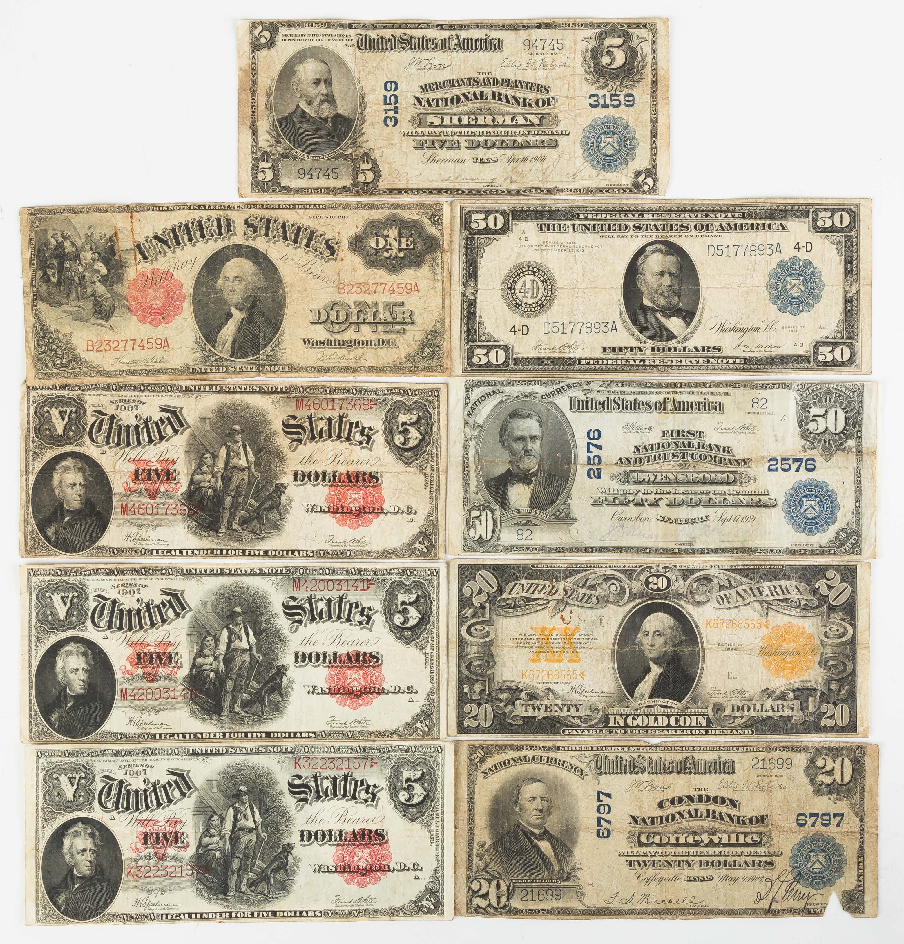 Group of Paper Currency | Cottone Auctions