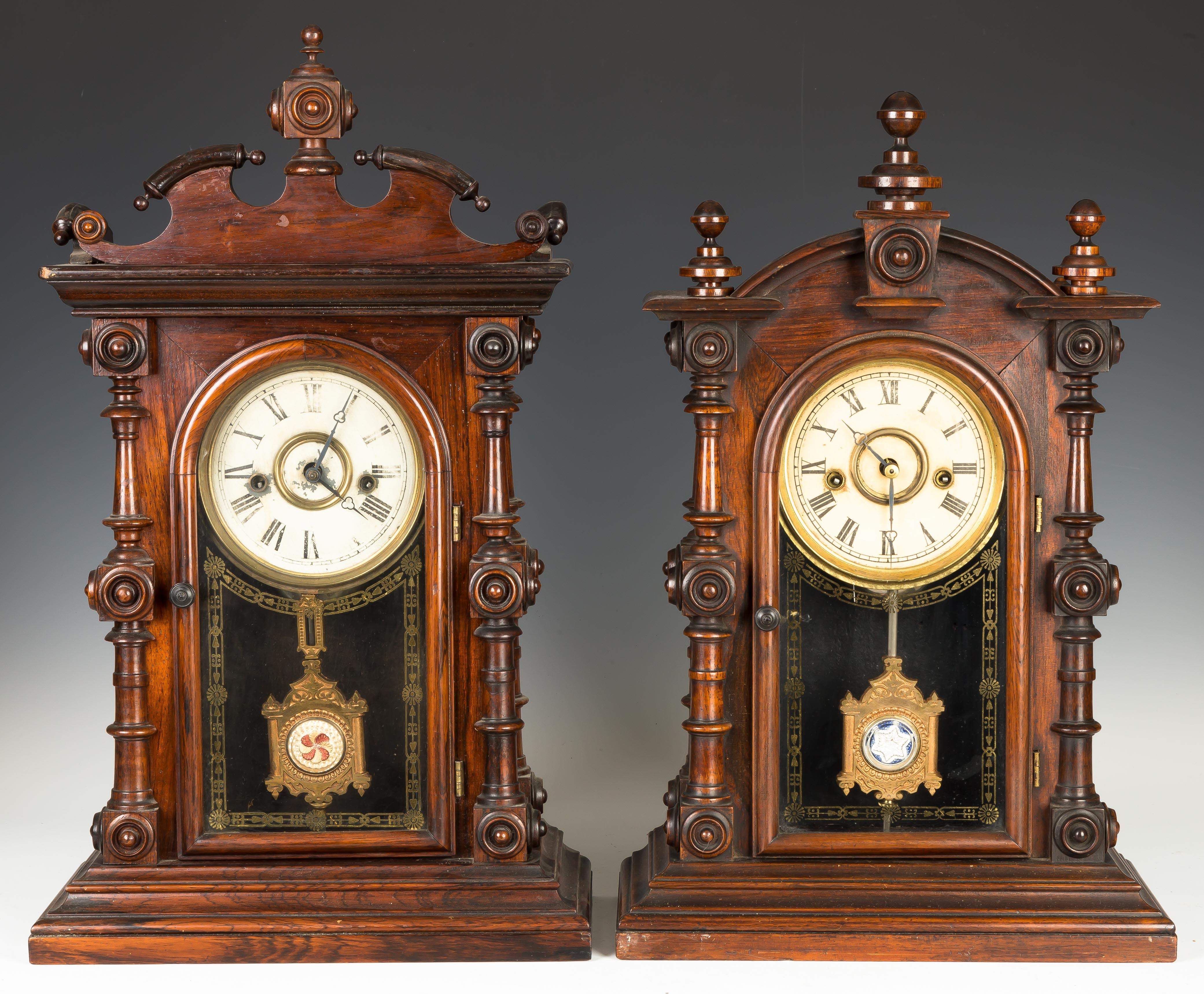 Welch Spring & Co., Patti Shelf Clocks | Cottone Auctions