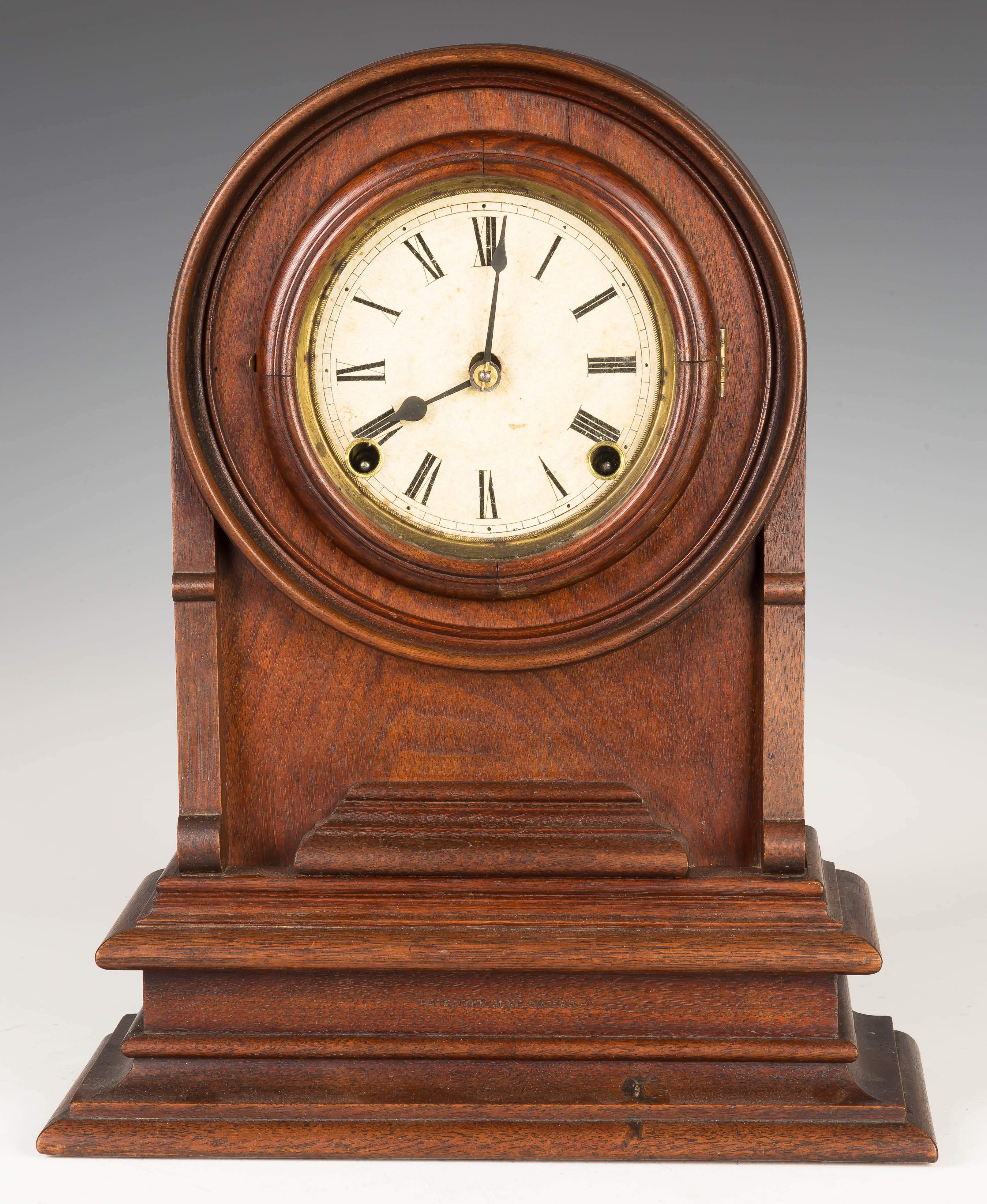 Noah Pomeroy Shelf Clock, Bristol, CT | Cottone Auctions
