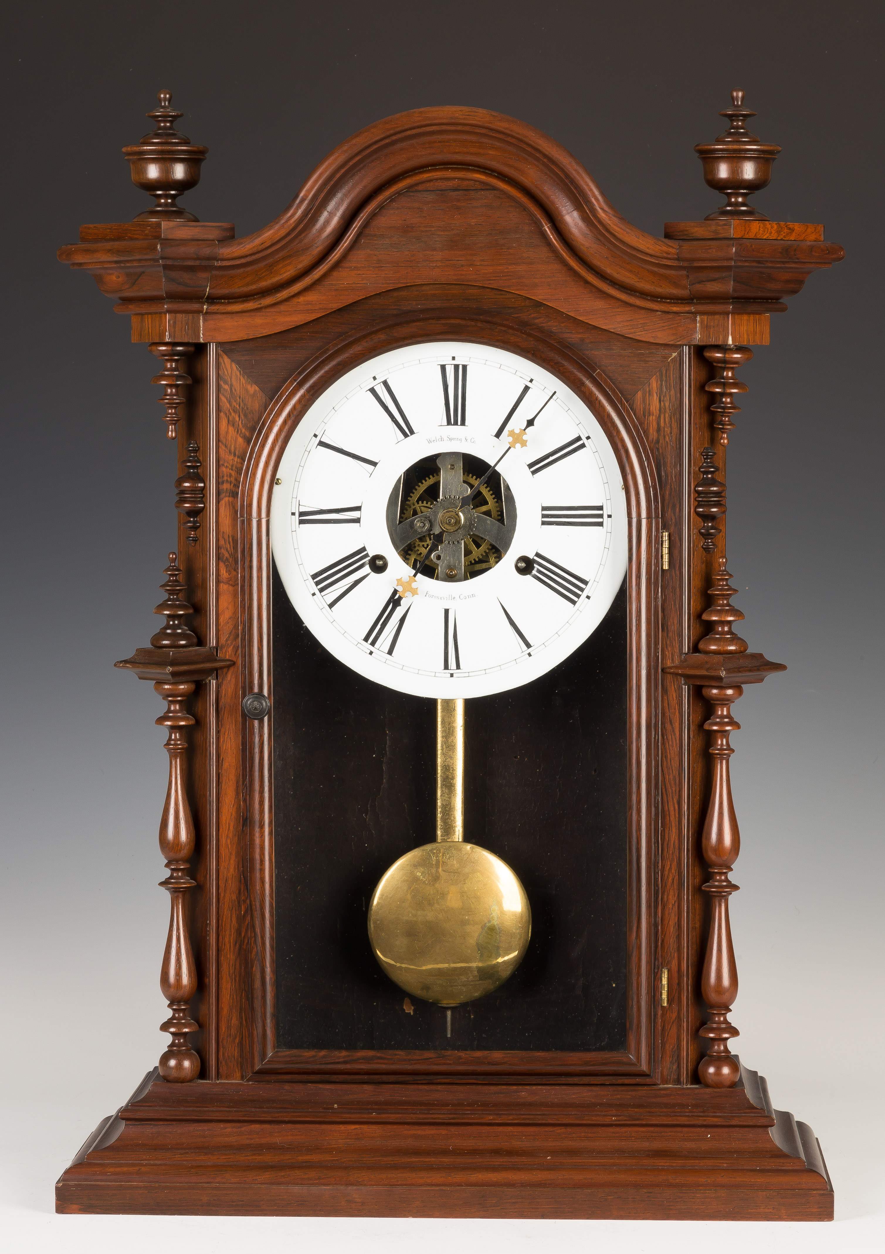 Titien's Welch Spring & Co. Shelf Clock | Cottone Auctions
