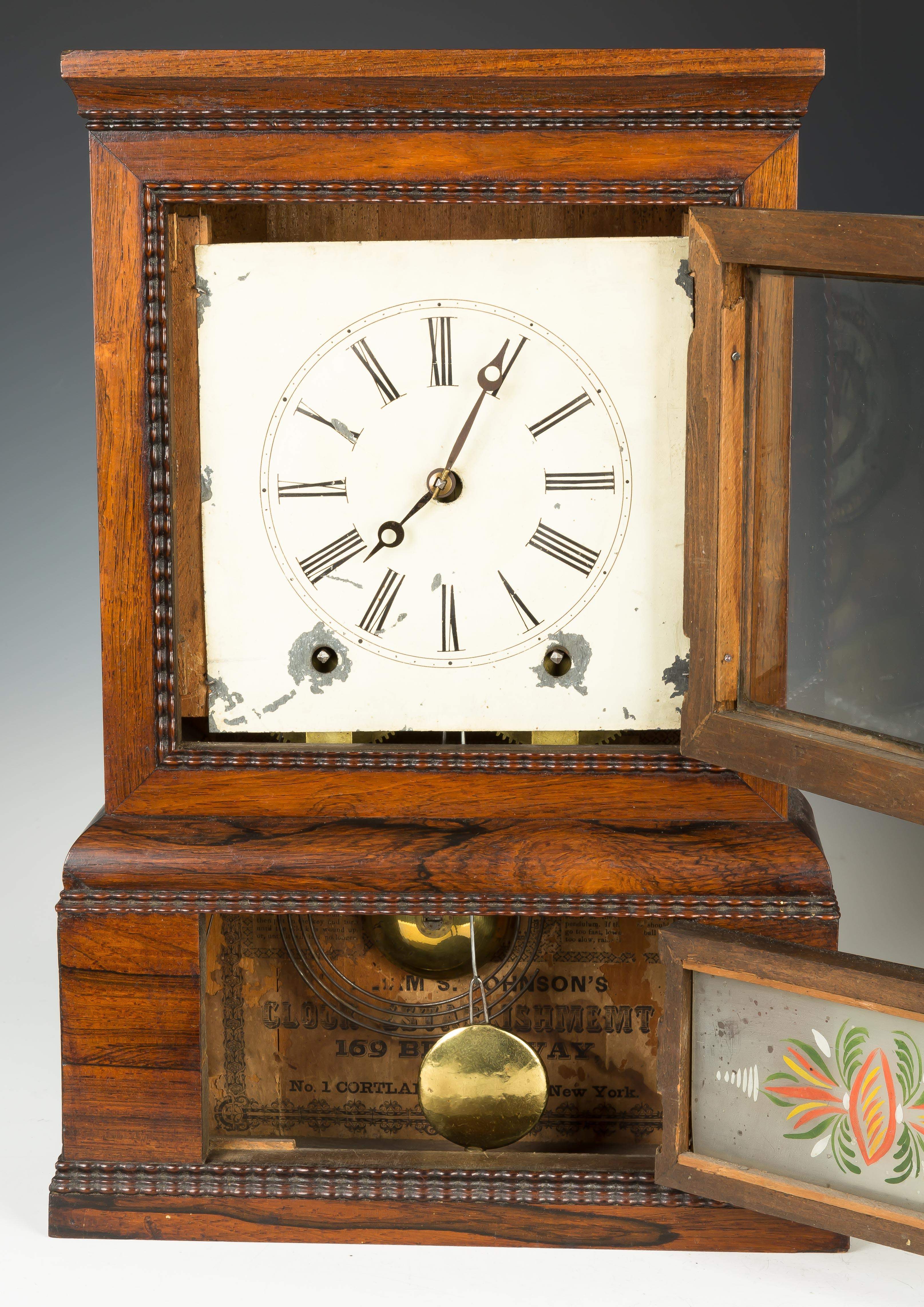 William Johnson Cottage Clock | Cottone Auctions