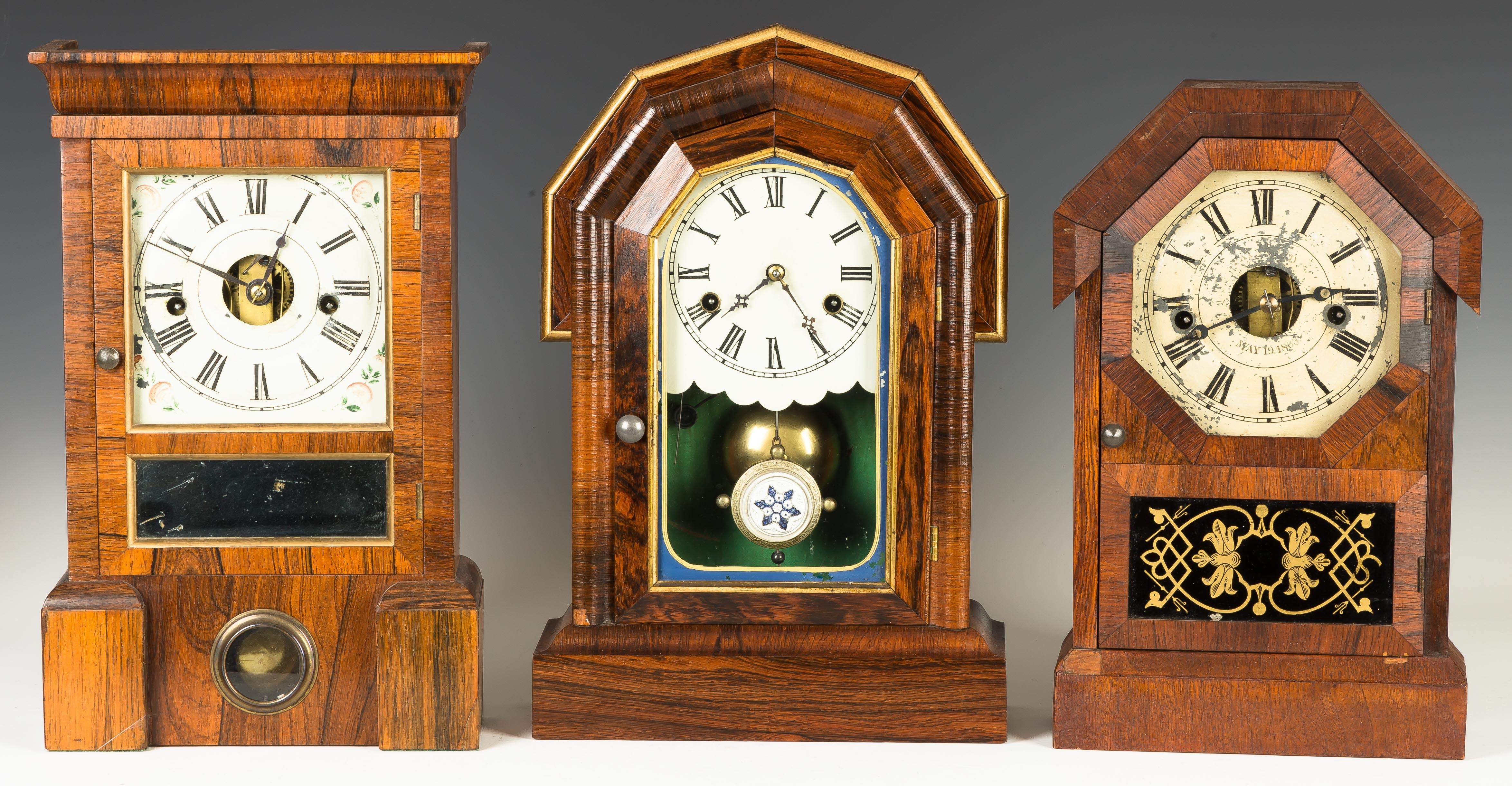 Seth Thomas and William Gilbert Shelf Clocks | Cottone Auctions
