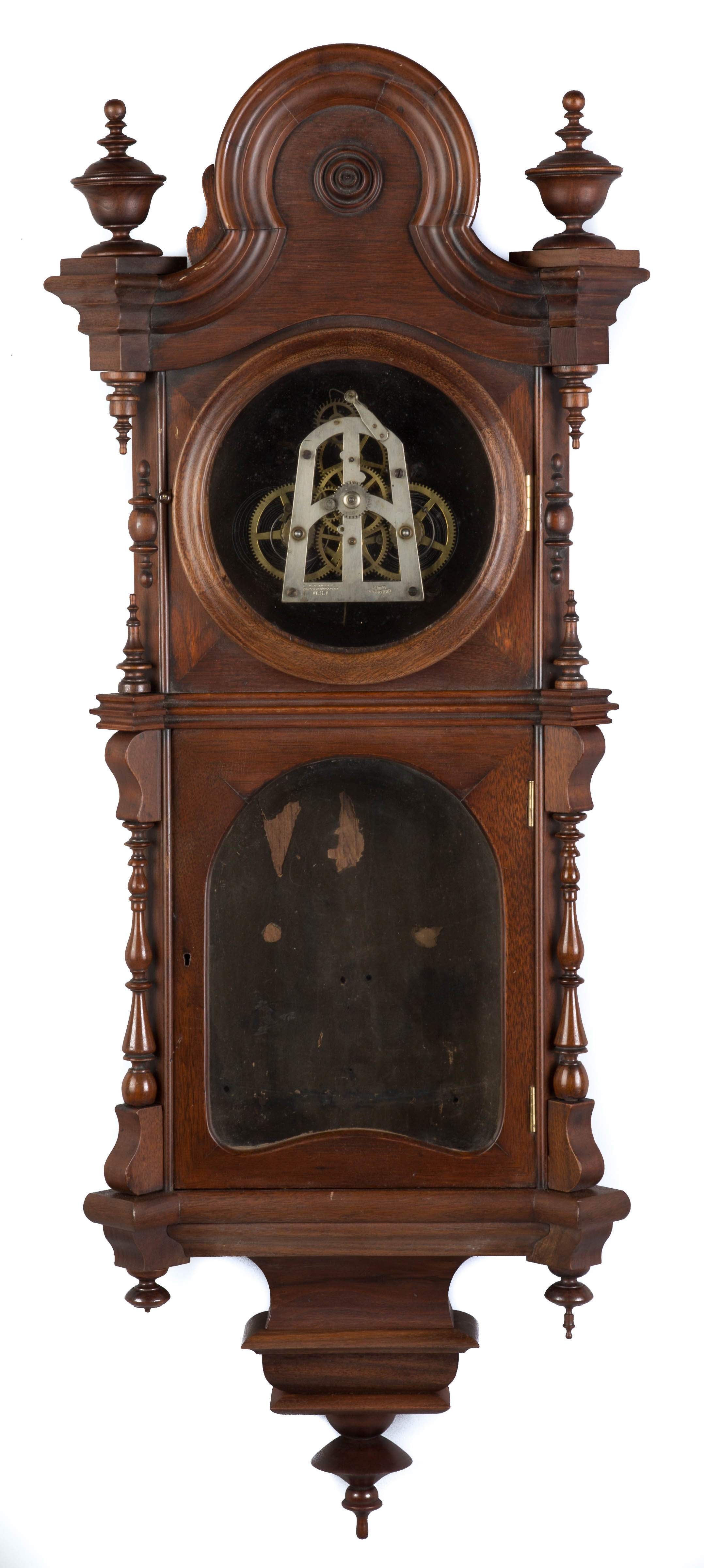E. N. Welch Wall Clock | Cottone Auctions