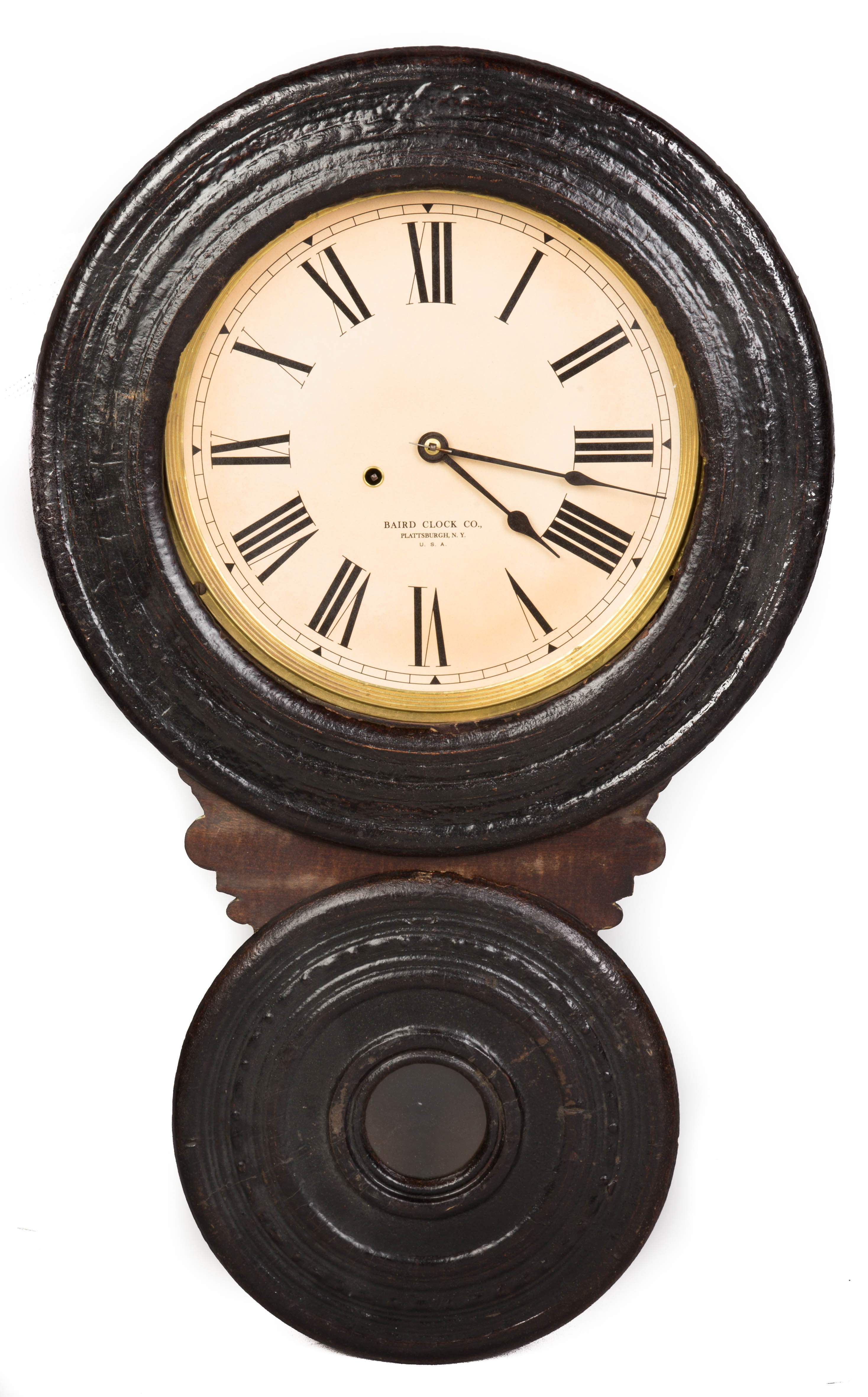 Baird Clock Co. Wall Clock | Cottone Auctions