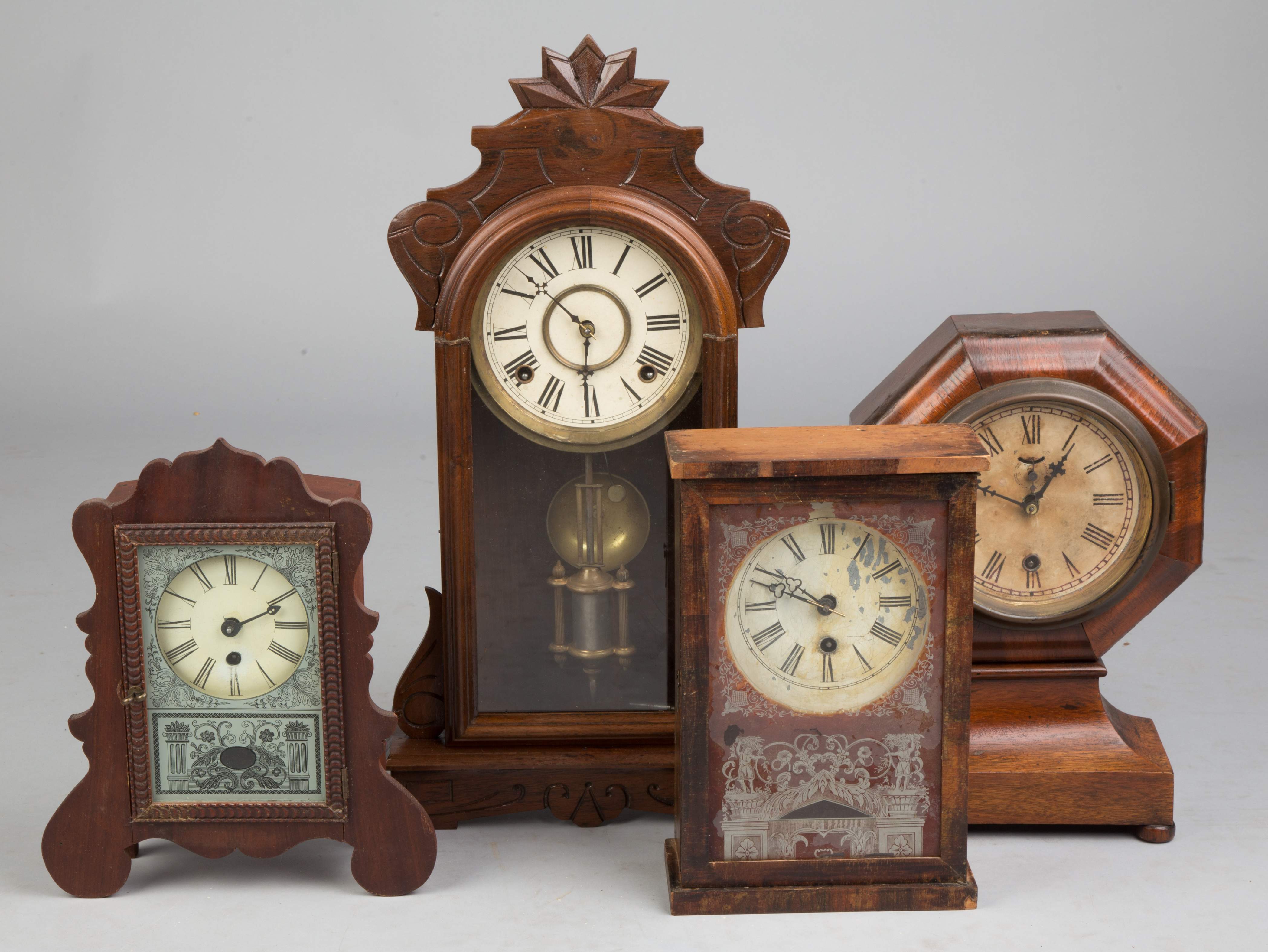 Group of Misc. Shelf Clocks | Cottone Auctions