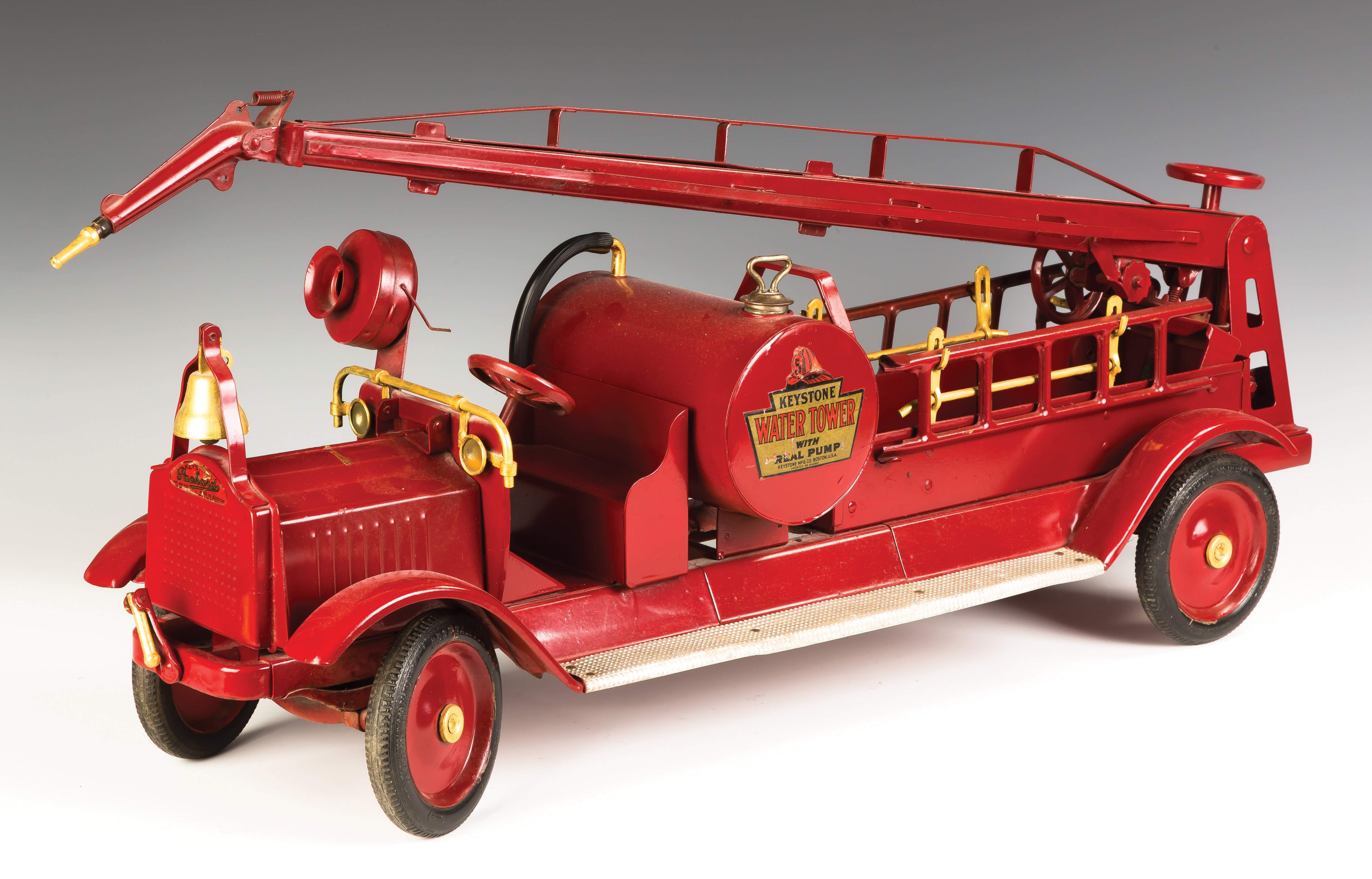 Keystone Ariel Water Tower Fire Truck | Cottone Auctions