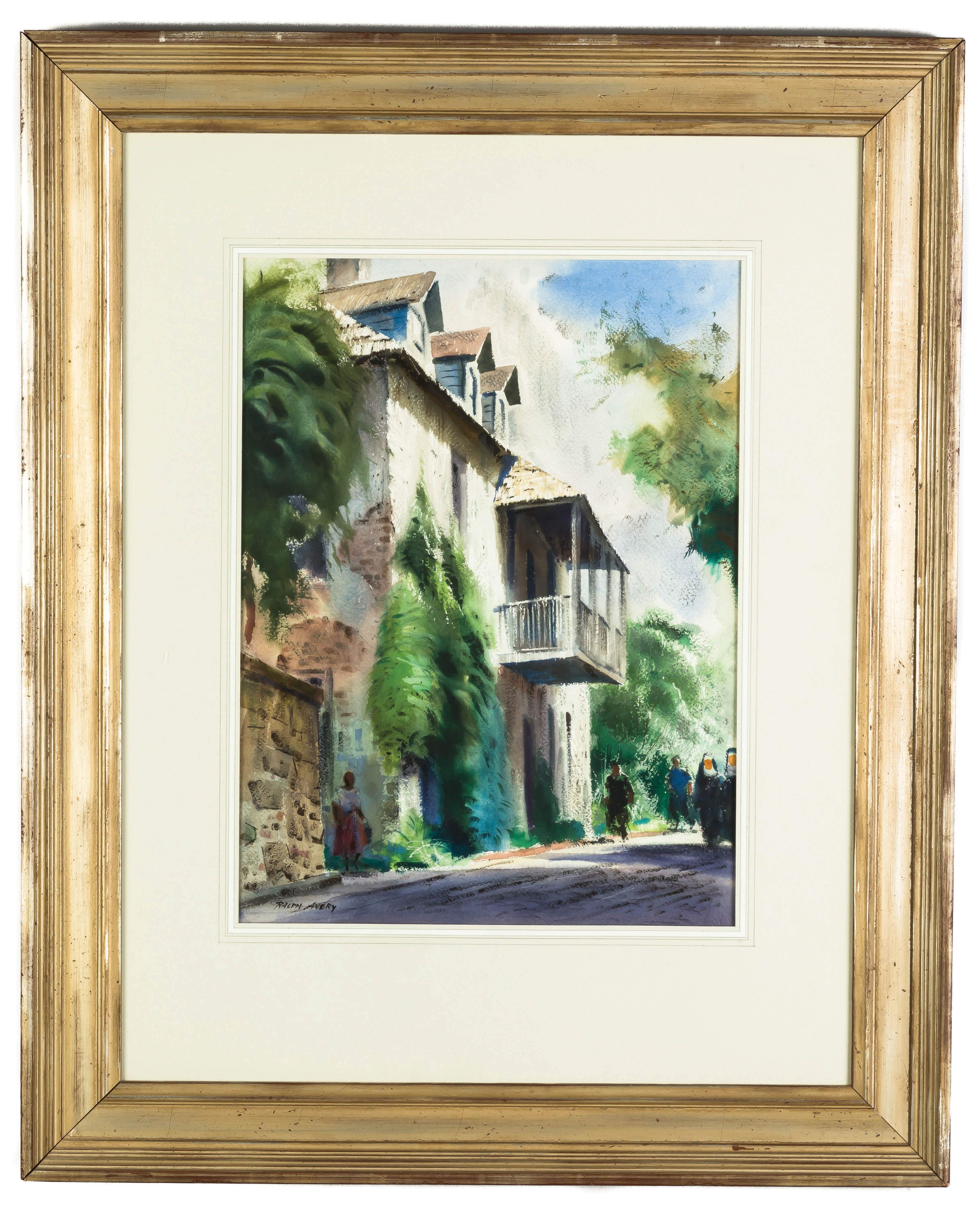 Ralph Avery (American, 1906-1976) "The Fatio House" | Cottone Auctions