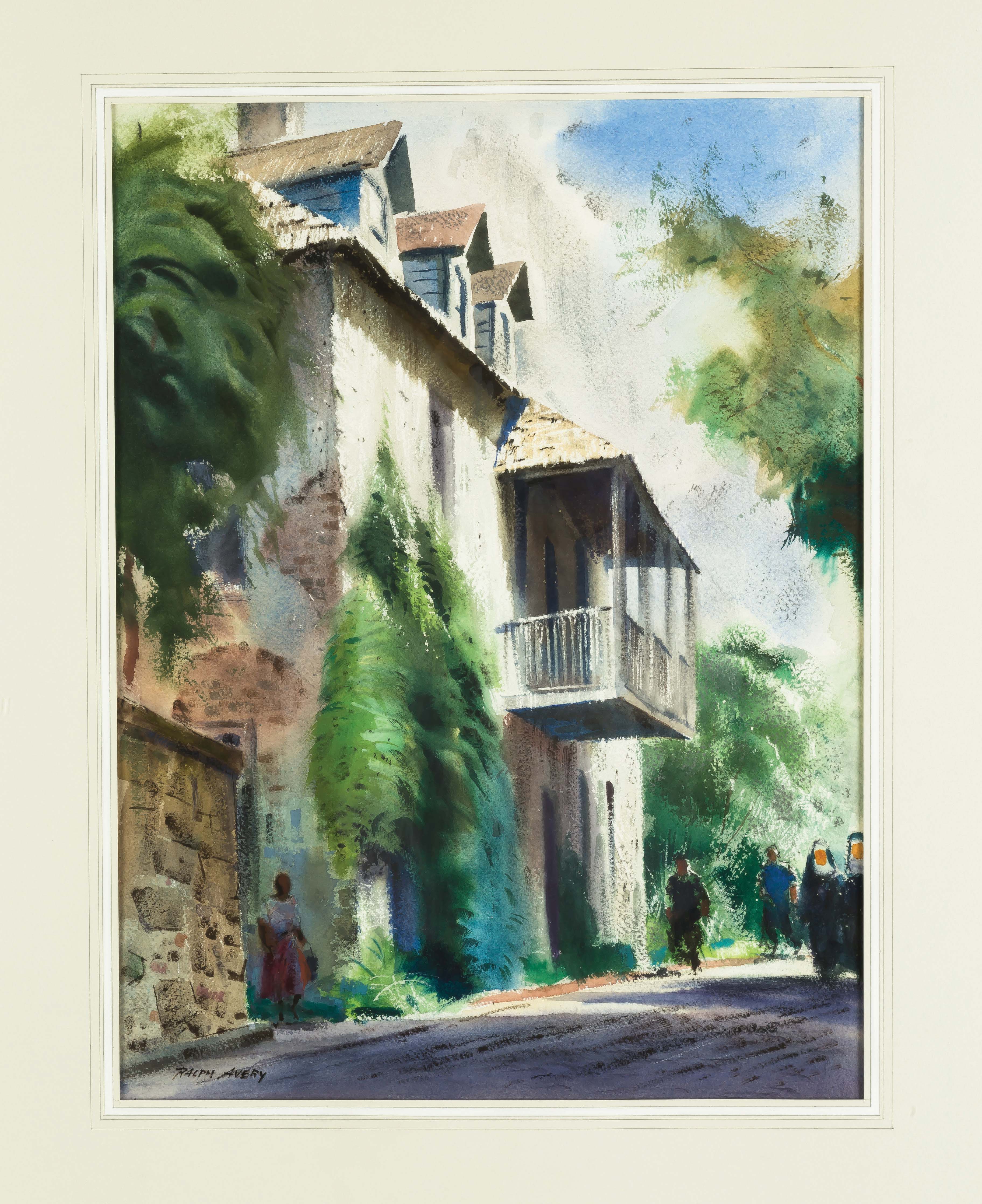 Ralph Avery (American, 1906-1976) "The Fatio House" | Cottone Auctions