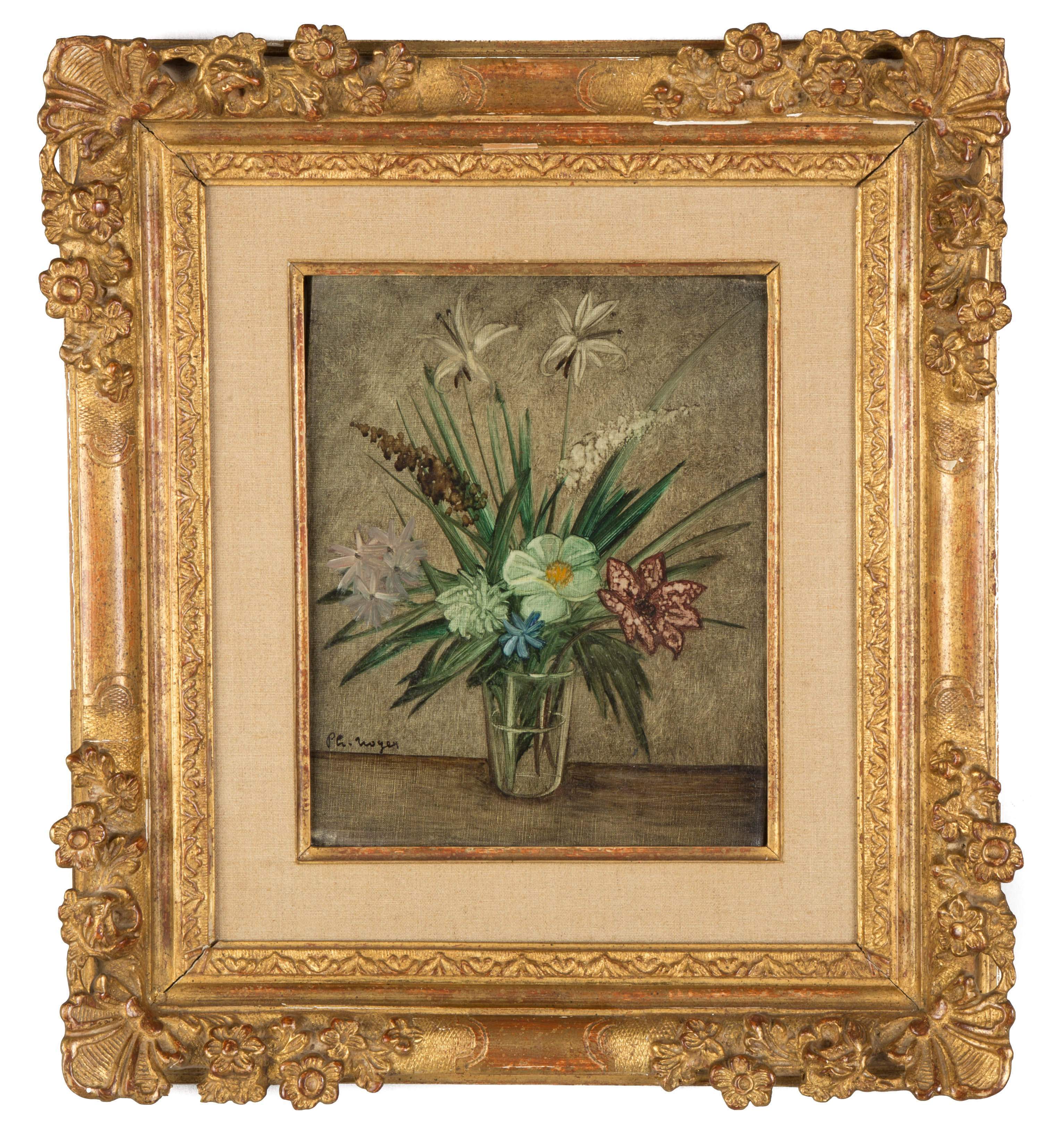 Philippe Henri Noyer (French, 1917-1985) Still Life of Flowers ...