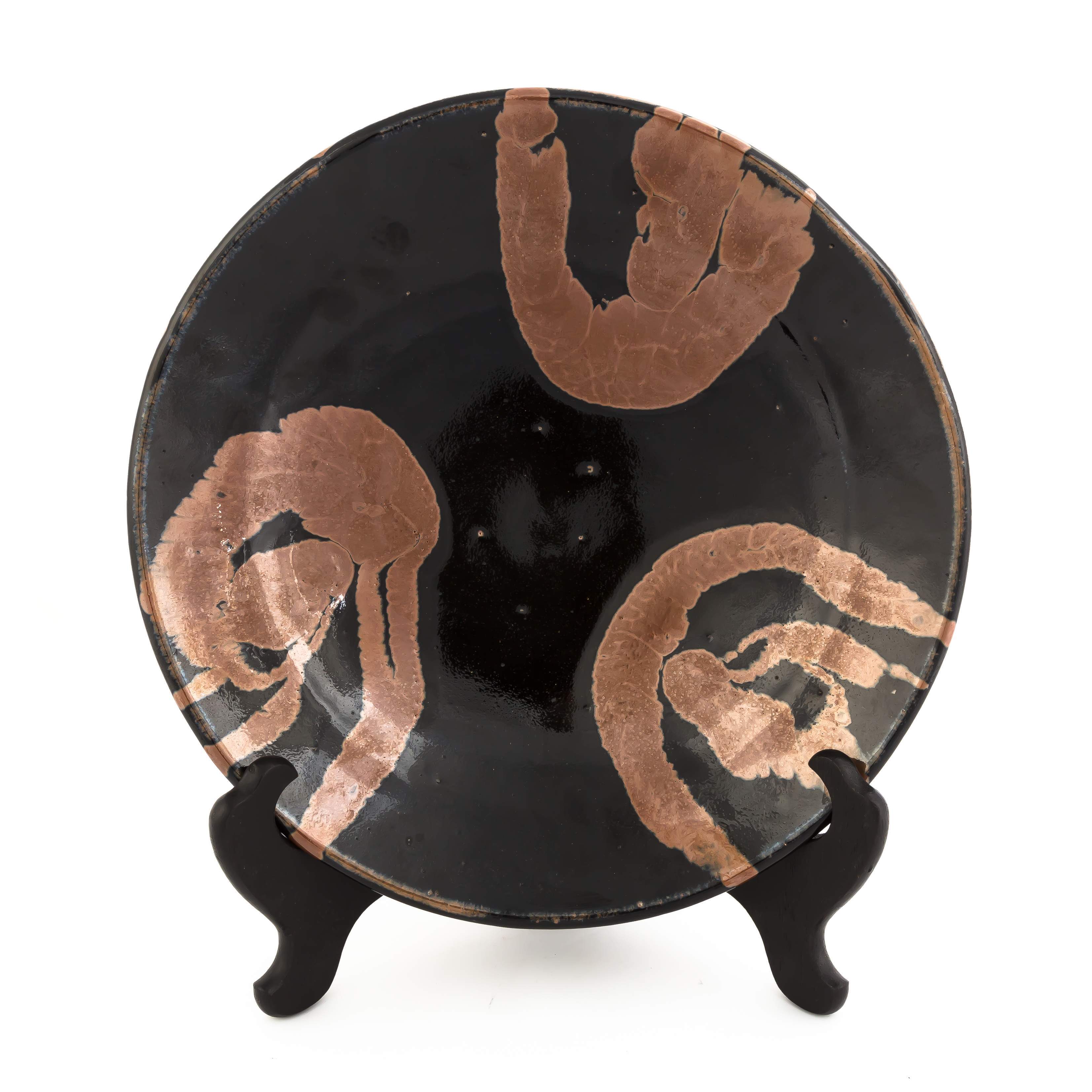 Shoji Hamada (Japanese, 1894-1978) Persimmon Glazed Plate | Cottone ...