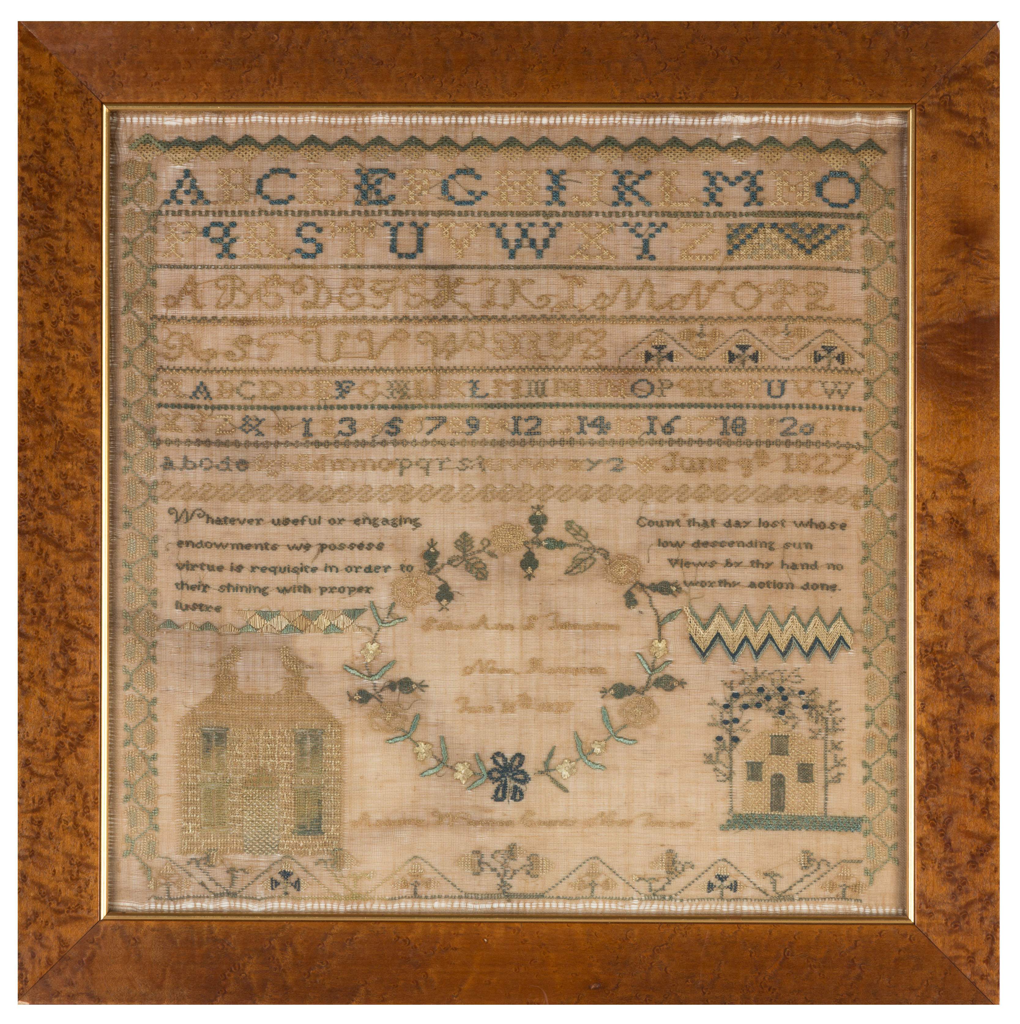 American Sampler, Sally Ann S. Johnston | Cottone Auctions