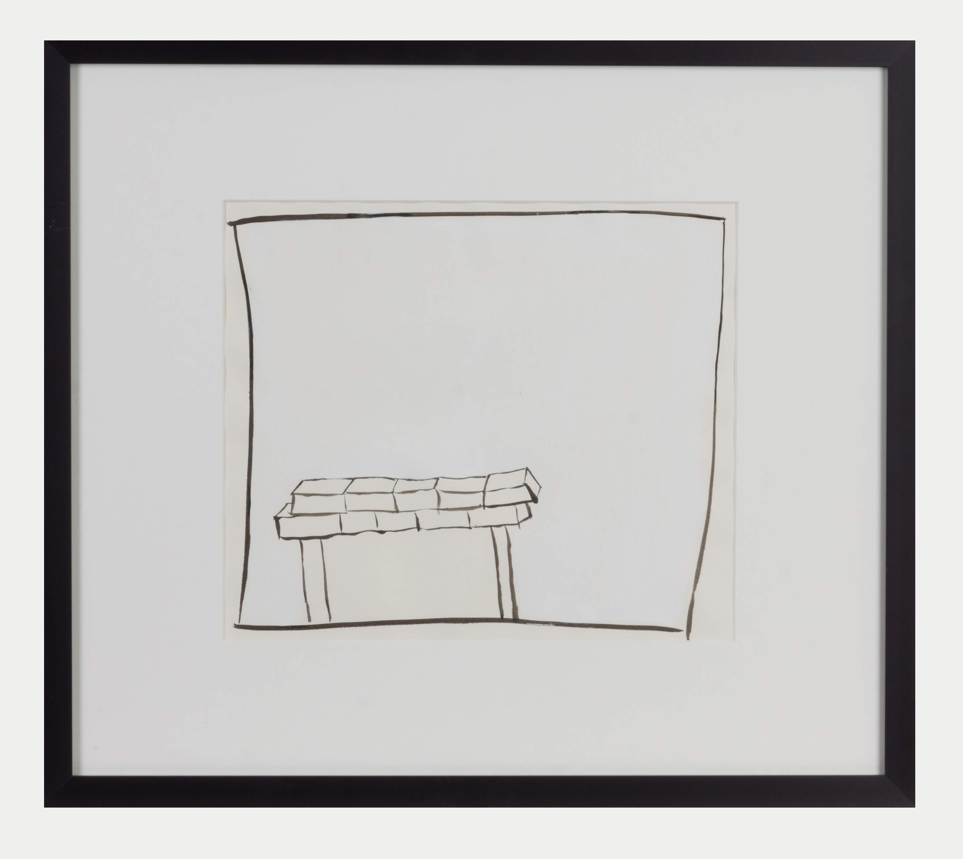 Tim Roby (American, 20th Century) Untitled (Stacks) Drawing | Cottone ...