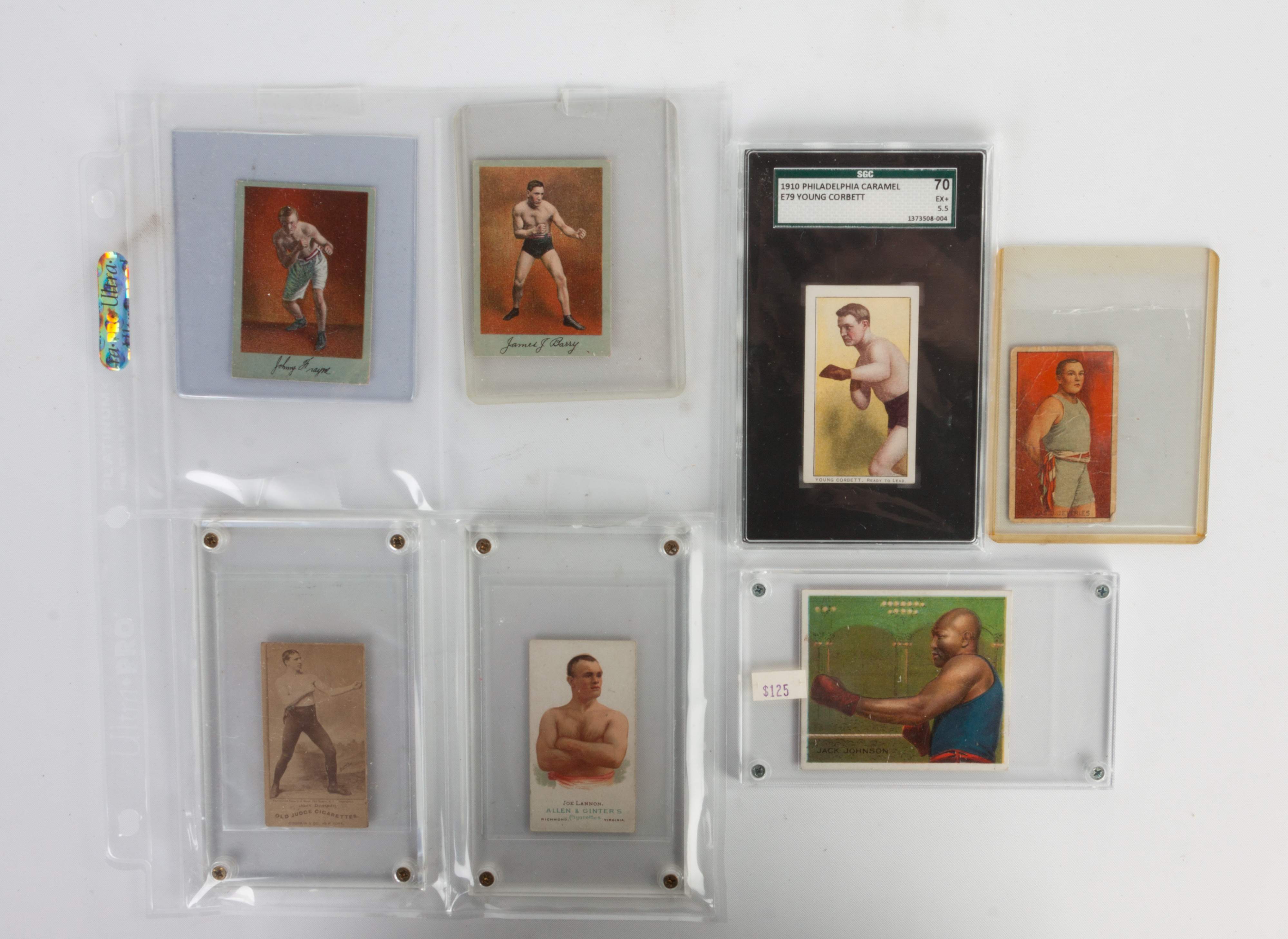 Group of Boxing Tobacco Cards | Cottone Auctions