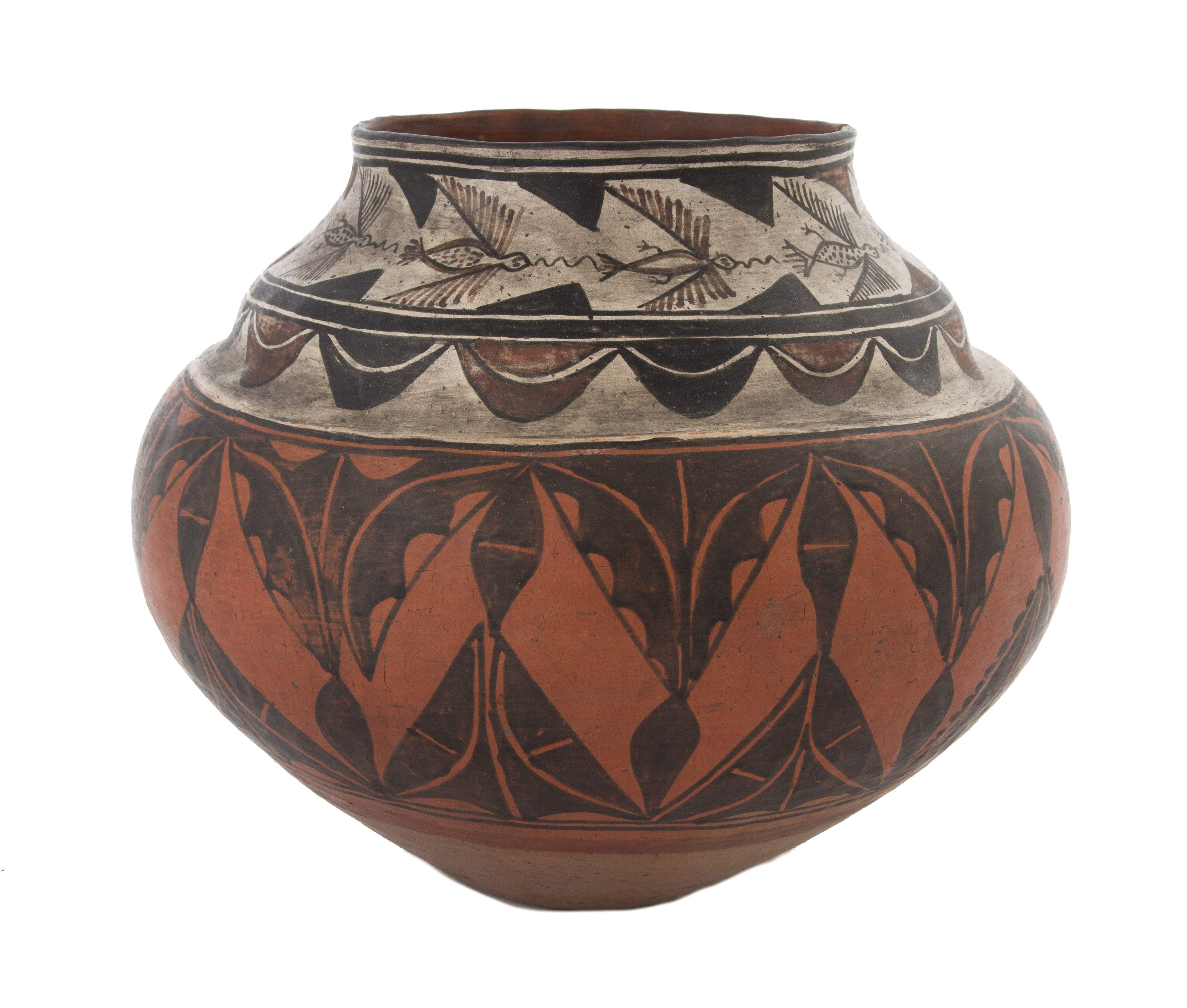 Native American Zia Pot | Cottone Auctions