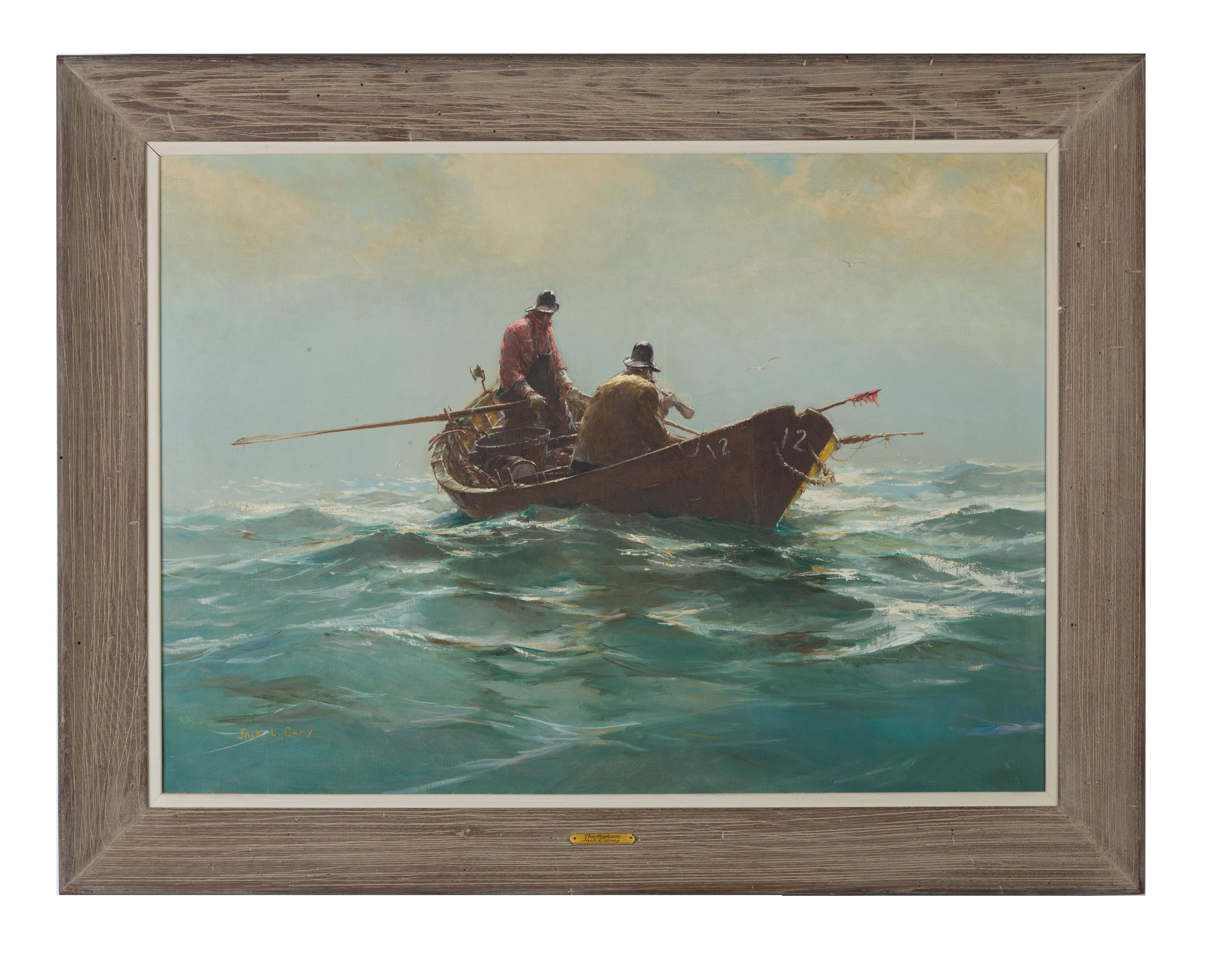 Jack Lorimer Gray (Canadian, 1927-1981) "The Foghorn" | Cottone Auctions
