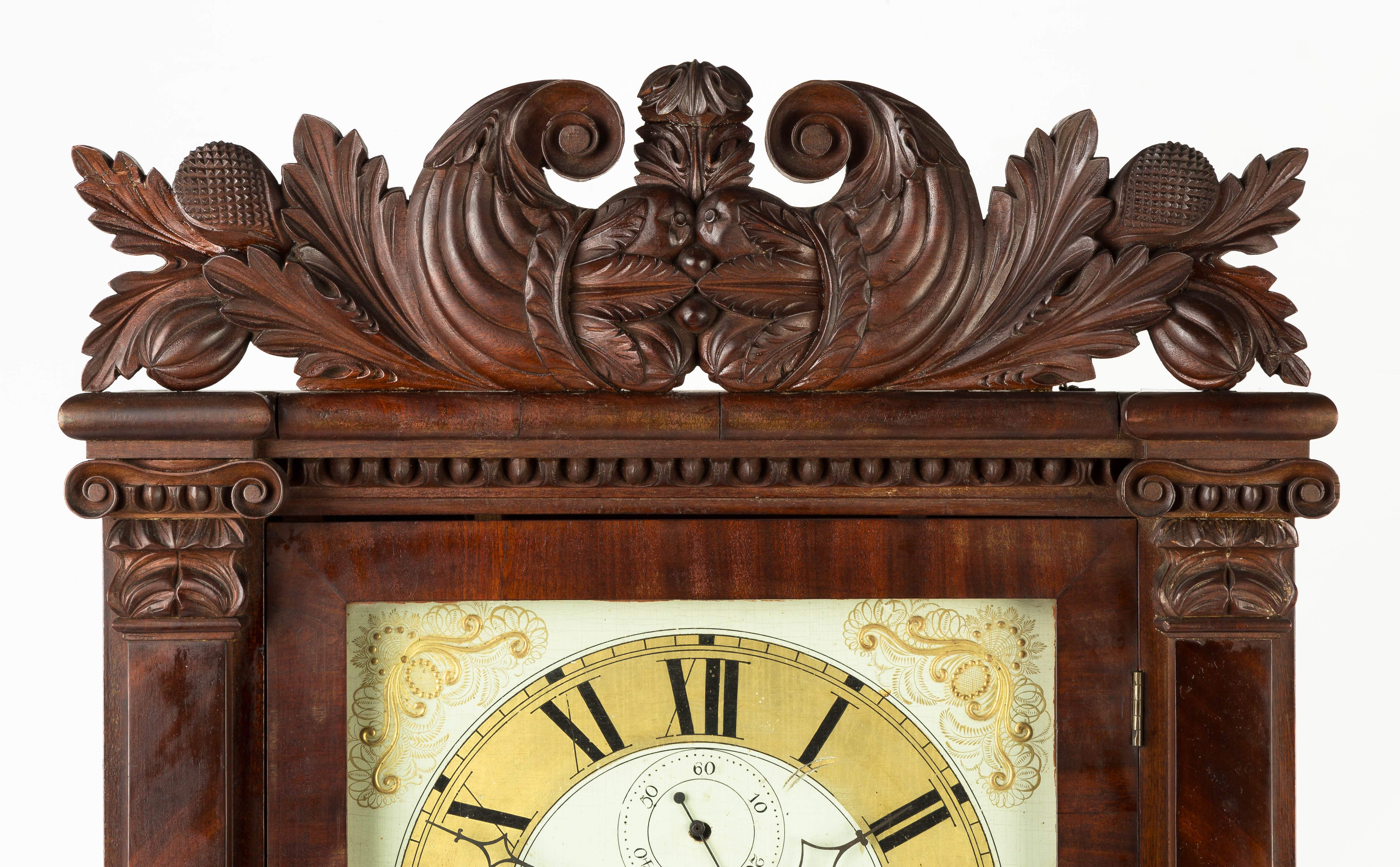 Spencer, Hotchkiss and Co. Salem Bridge Shelf Clock | Cottone Auctions