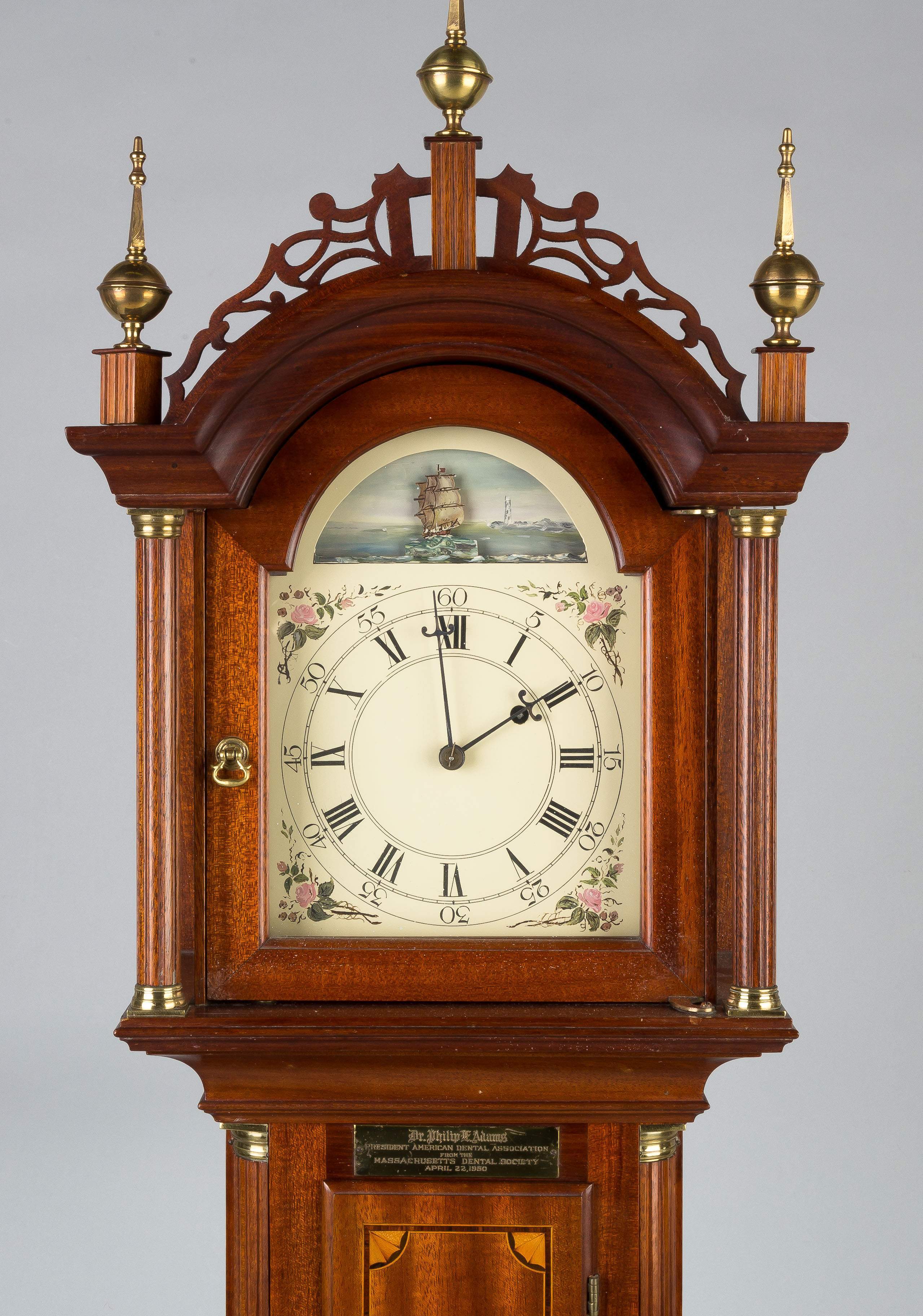 Elmer Stennes Dwarf Clock | Cottone Auctions