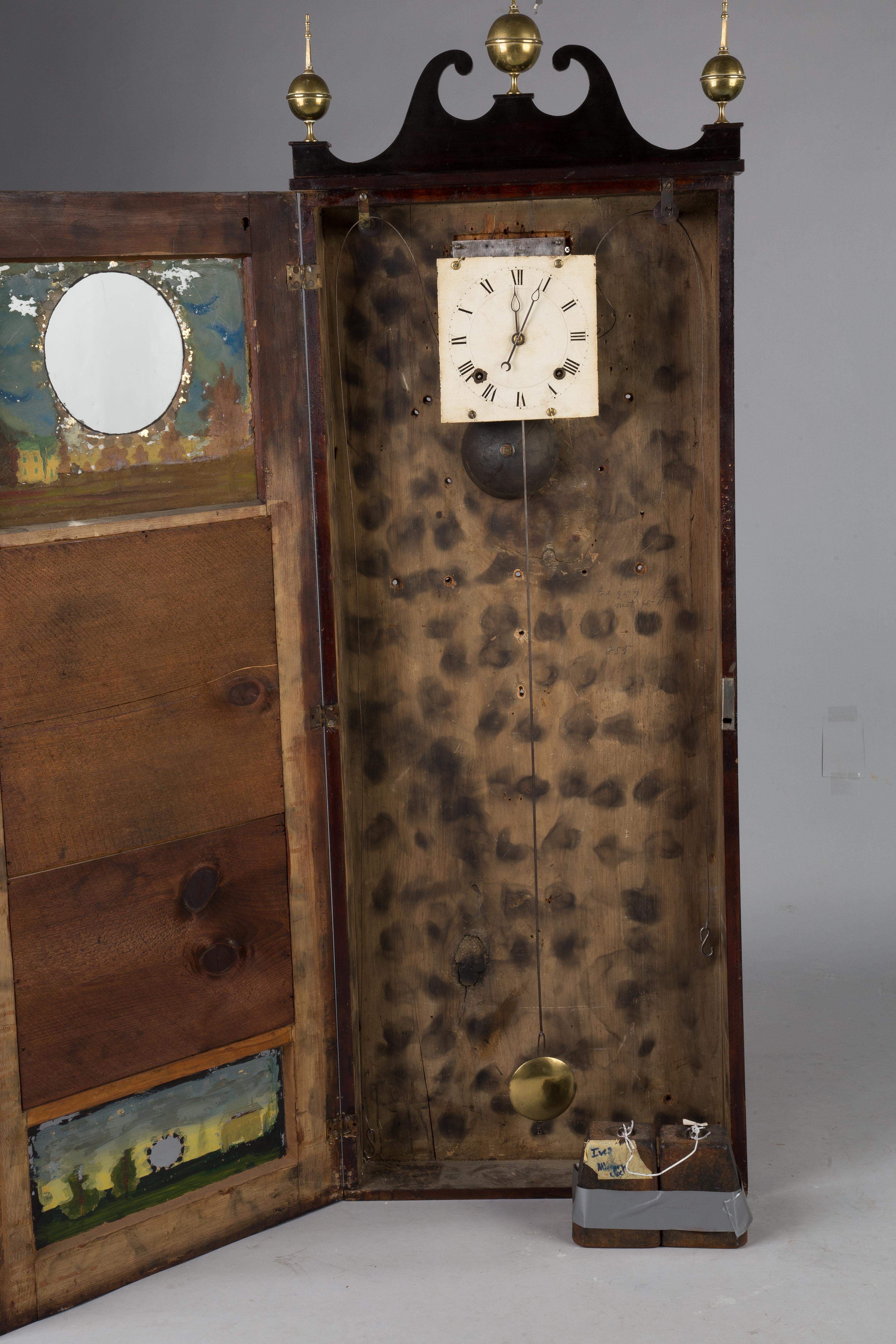 Joseph Ives Mirror Clock | Cottone Auctions