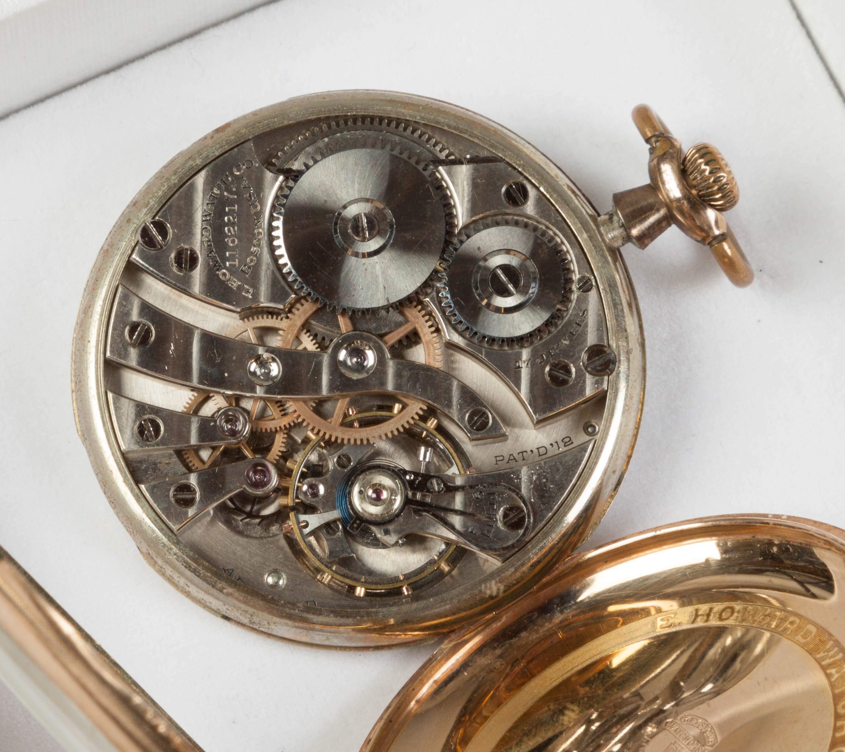 14K Gold Howard Pocket Watch | Cottone Auctions