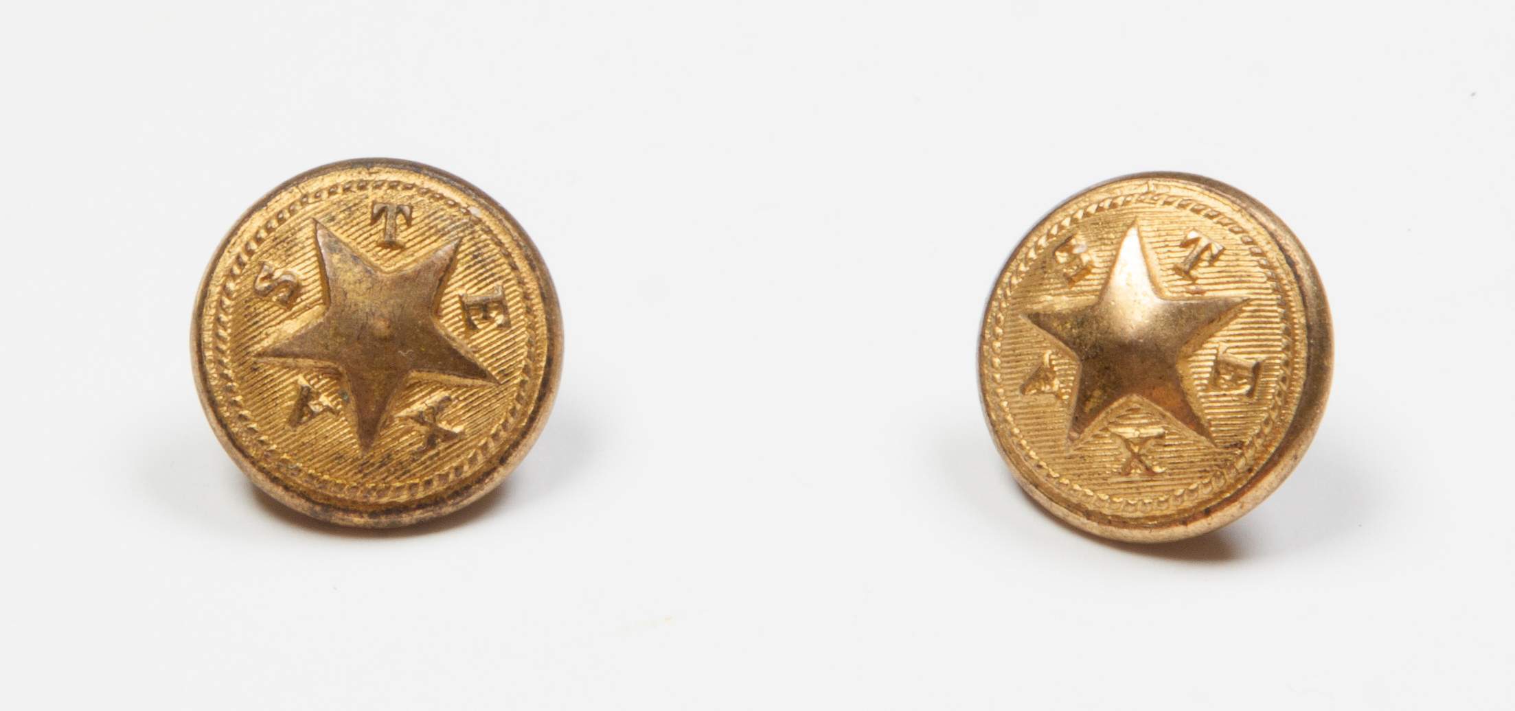 2 Civil War Cuff Size Buttons | Cottone Auctions