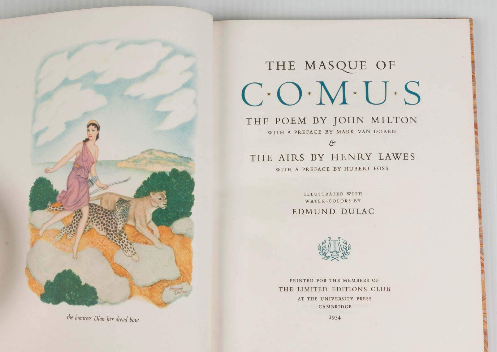 The Masque of Comus:" The Poem" by John Milton, "With the Airs" by ...