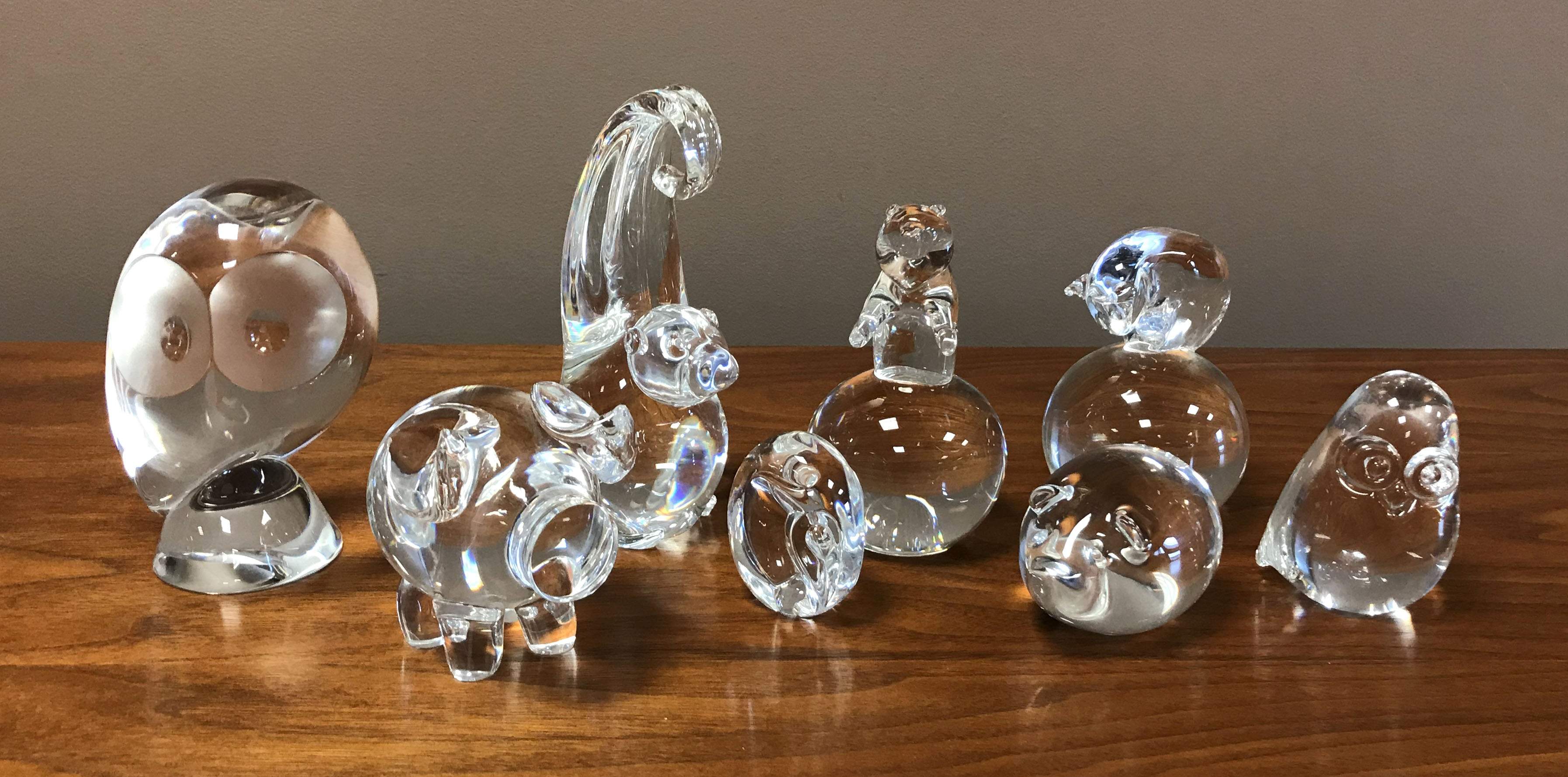 8 Steuben Crystal Animals | Cottone Auctions