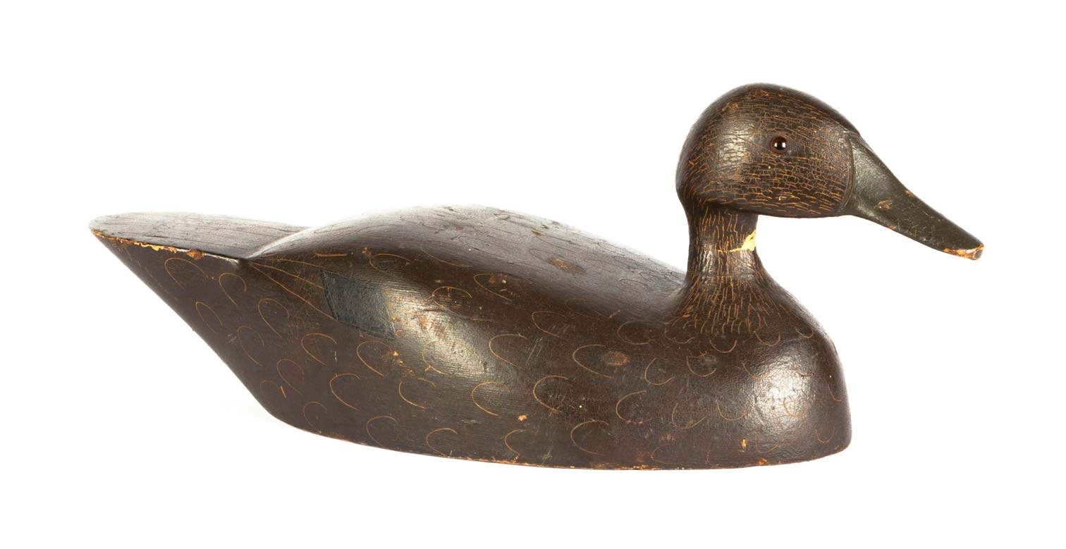 Irv Lyons (1894-1950) Duck Decoy | Cottone Auctions