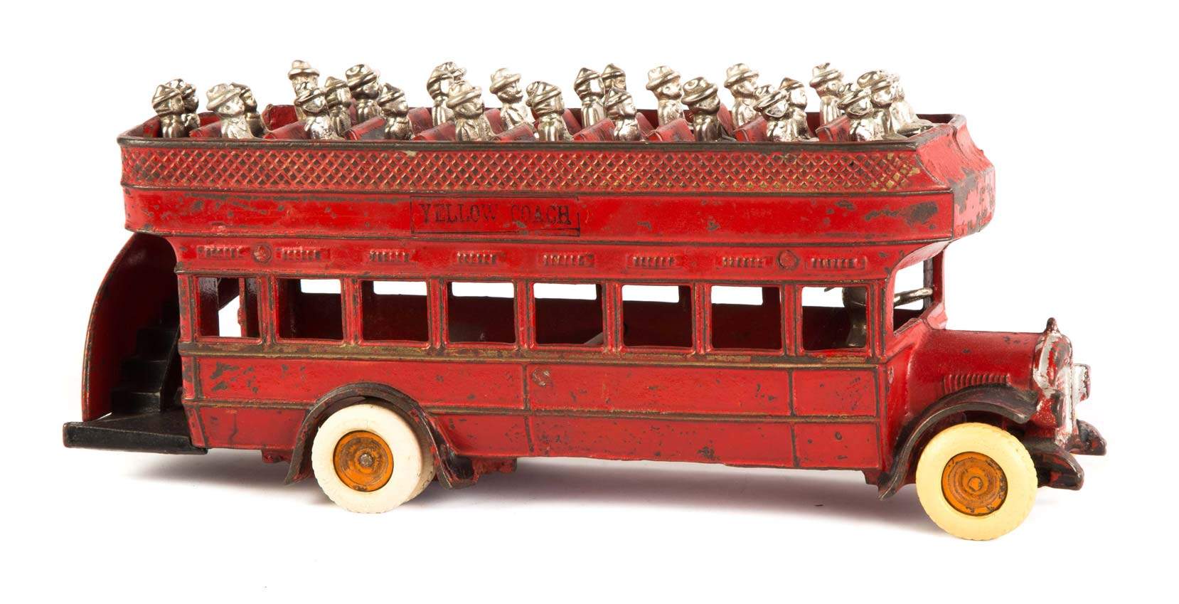 Arcade Yellow Coach Cast Iron Bus | Cottone Auctions