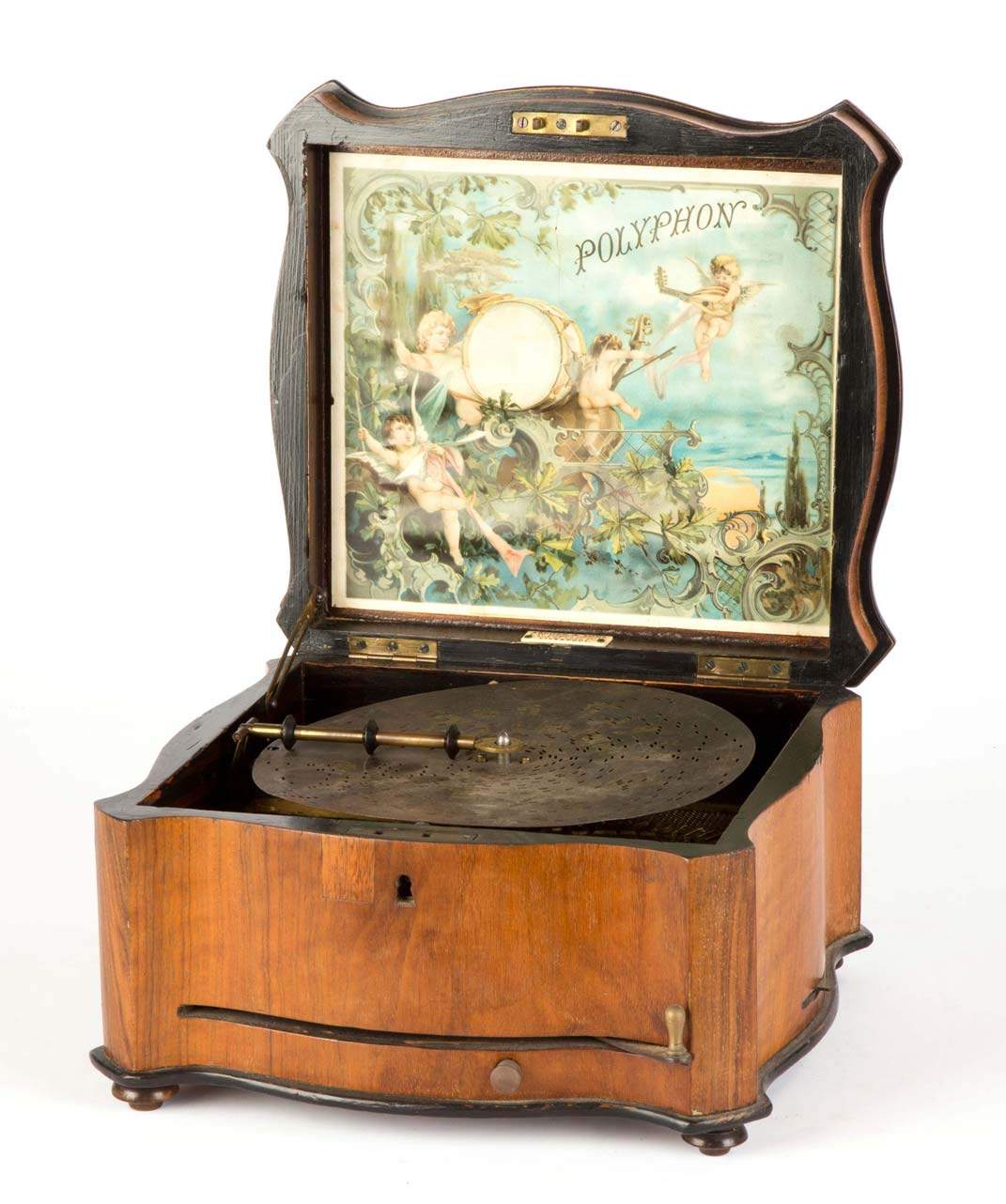 Polyphon with 8" Disc | Cottone Auctions