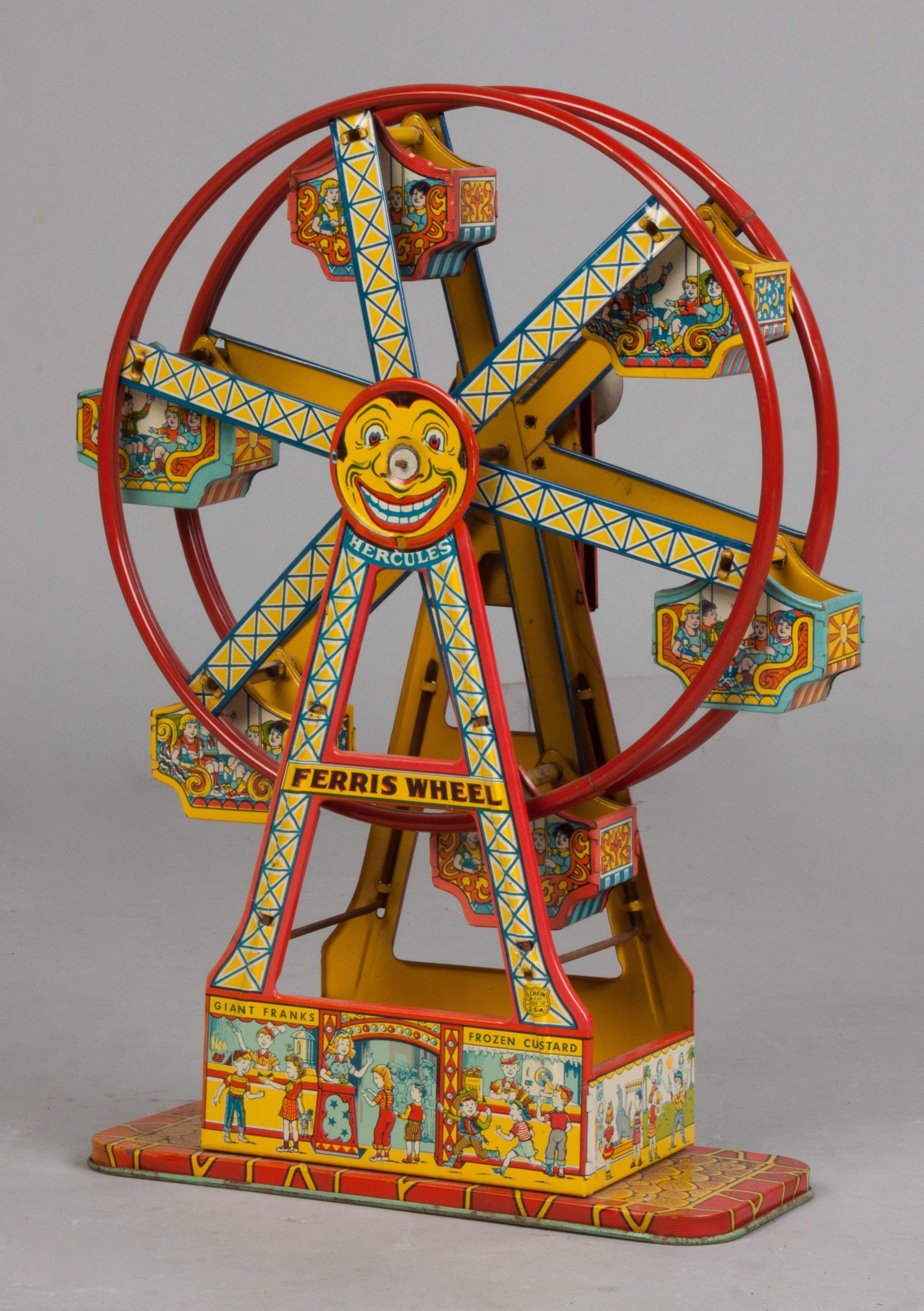 Hercules Tin Ferris Wheel | Cottone Auctions