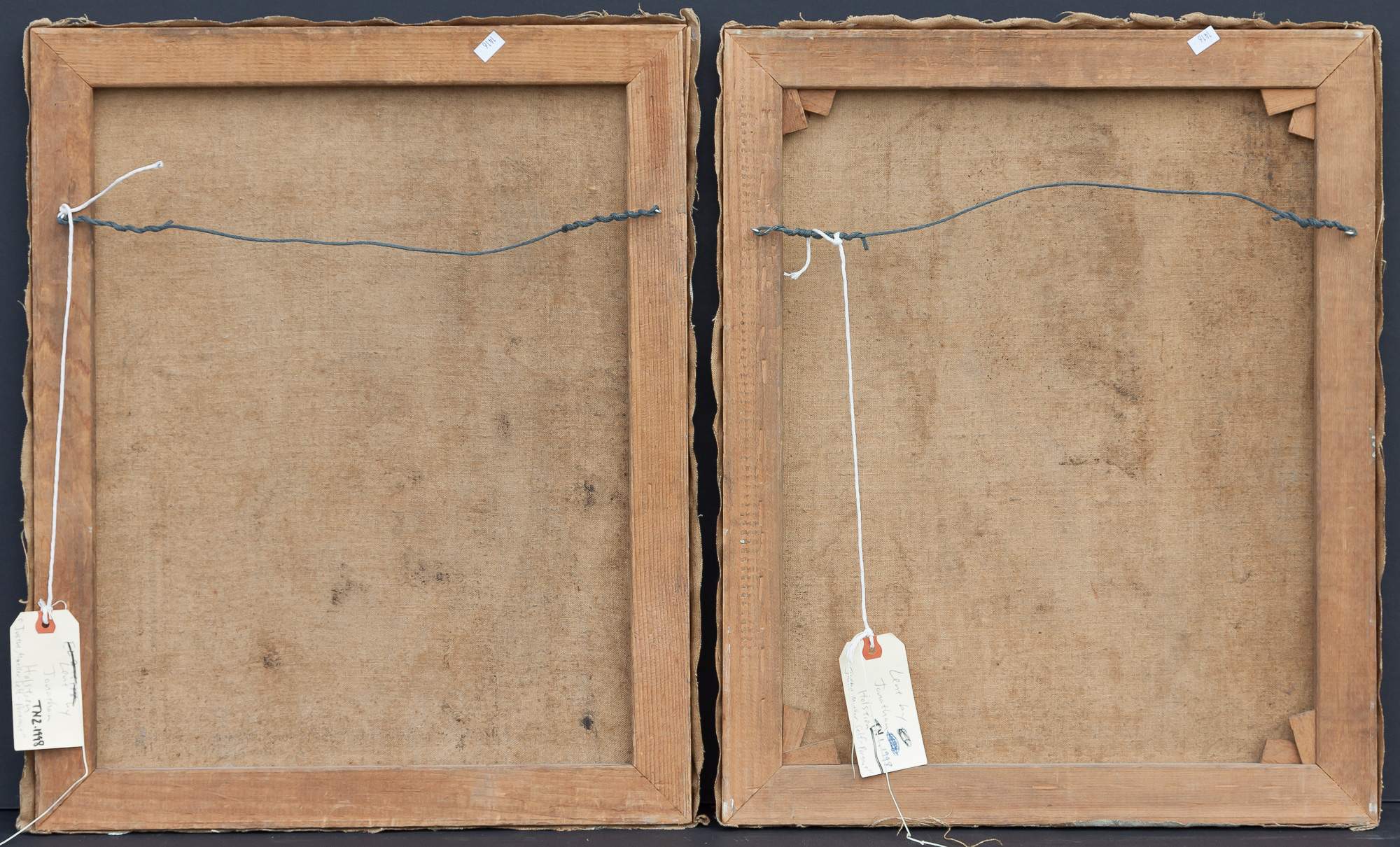 Two J.F. Mueller (American, 20th Century) Portrait Paintings | Cottone ...