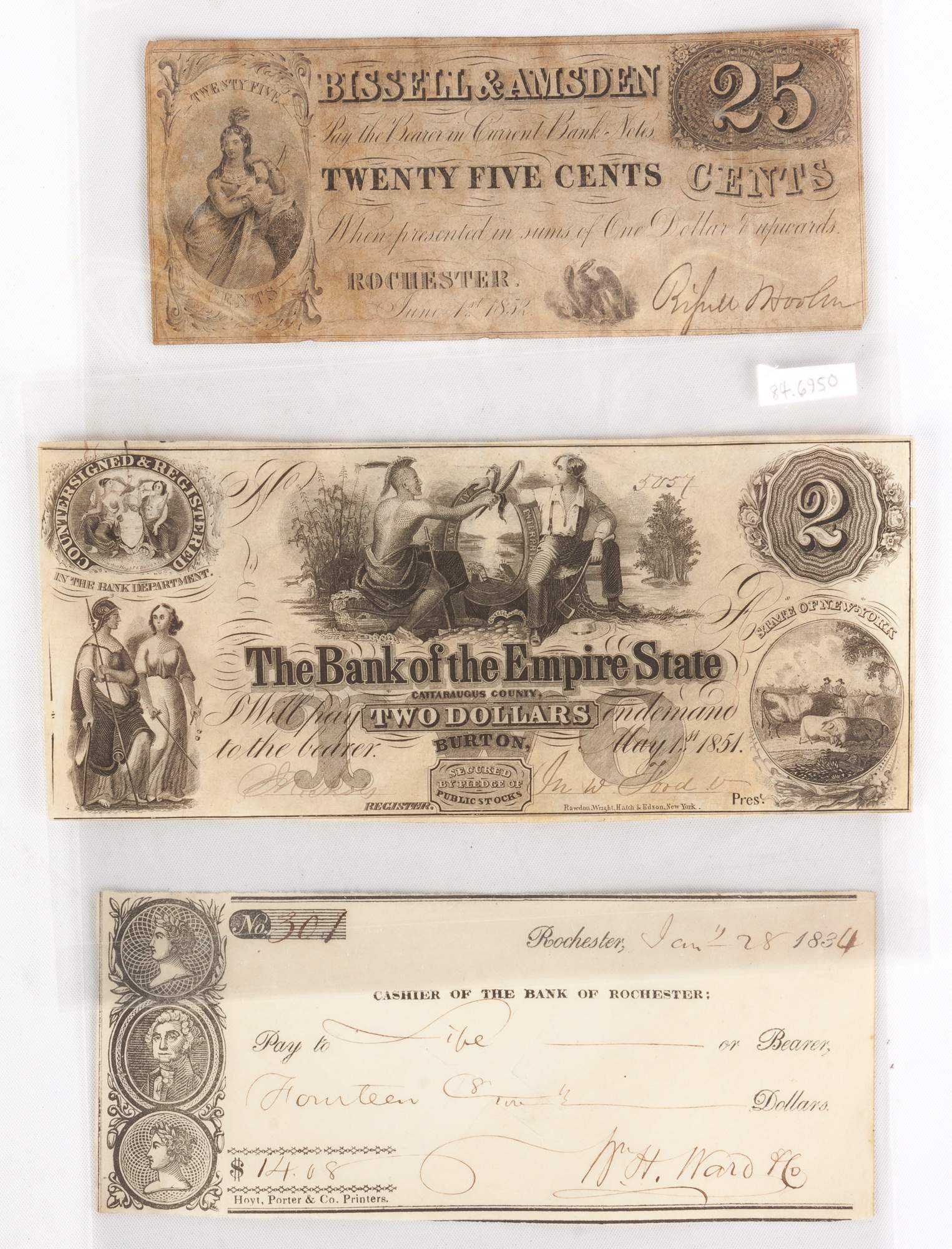 Group of Early Bank Notes | Cottone Auctions