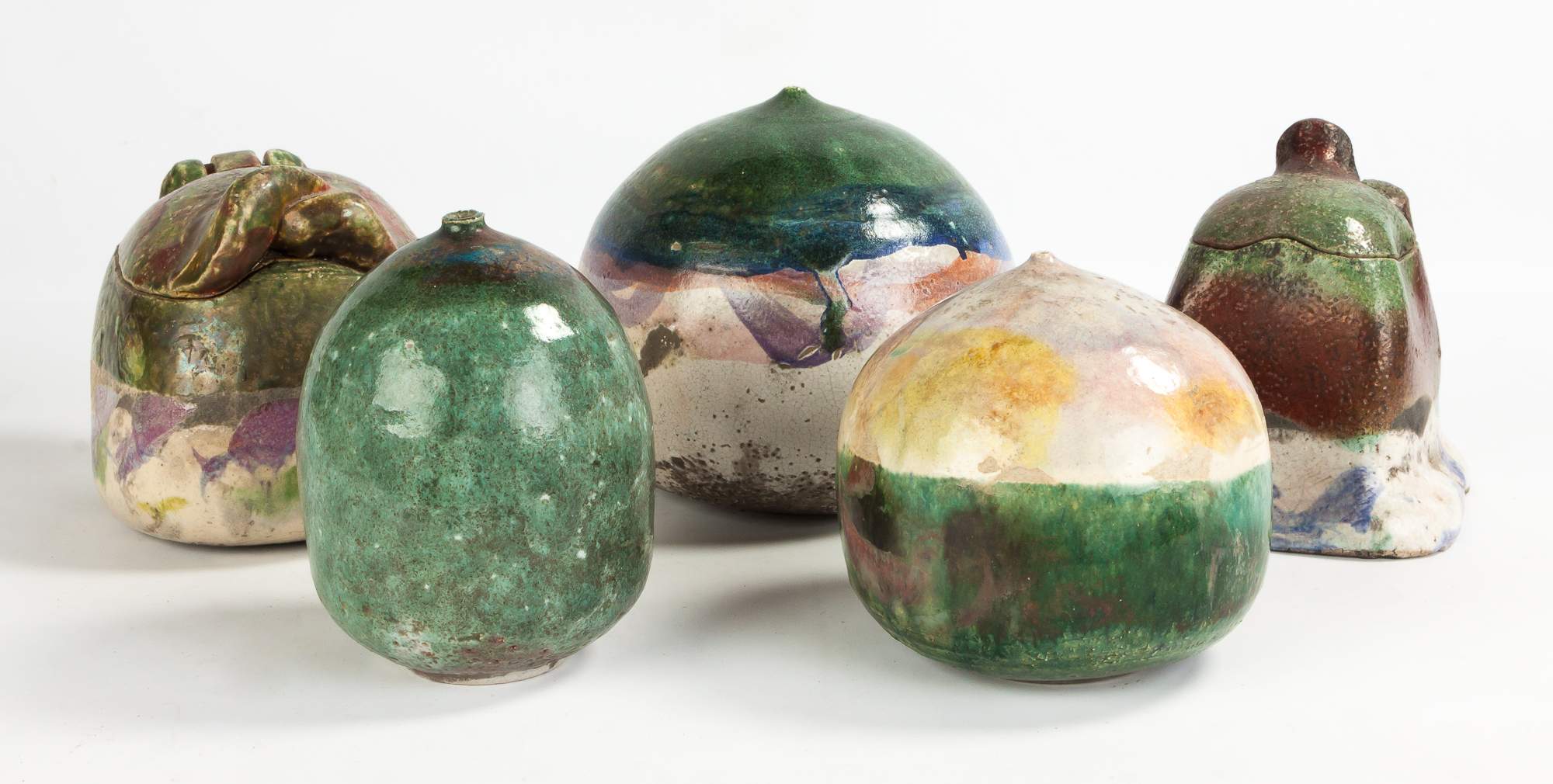 Nancy Jurs (American, b. 1941) Raku Studio Pottery | Cottone Auctions