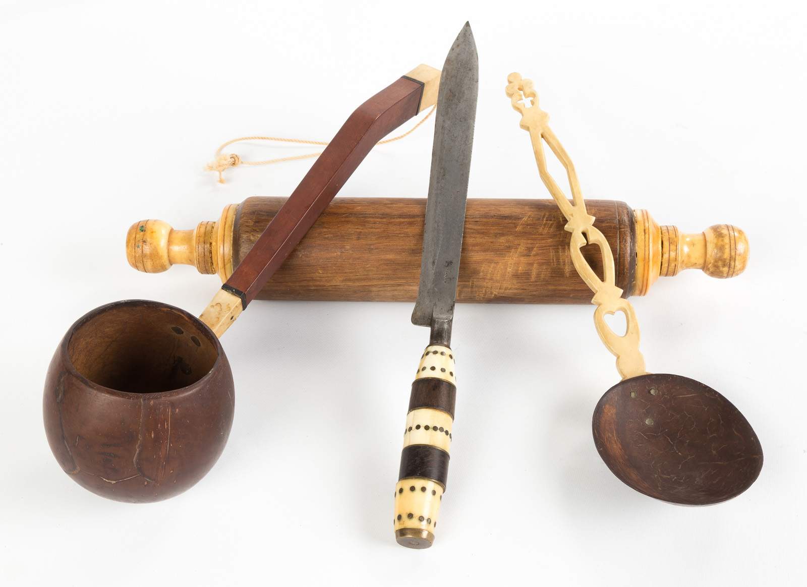 Group of Whale Bone Utensils | Cottone Auctions