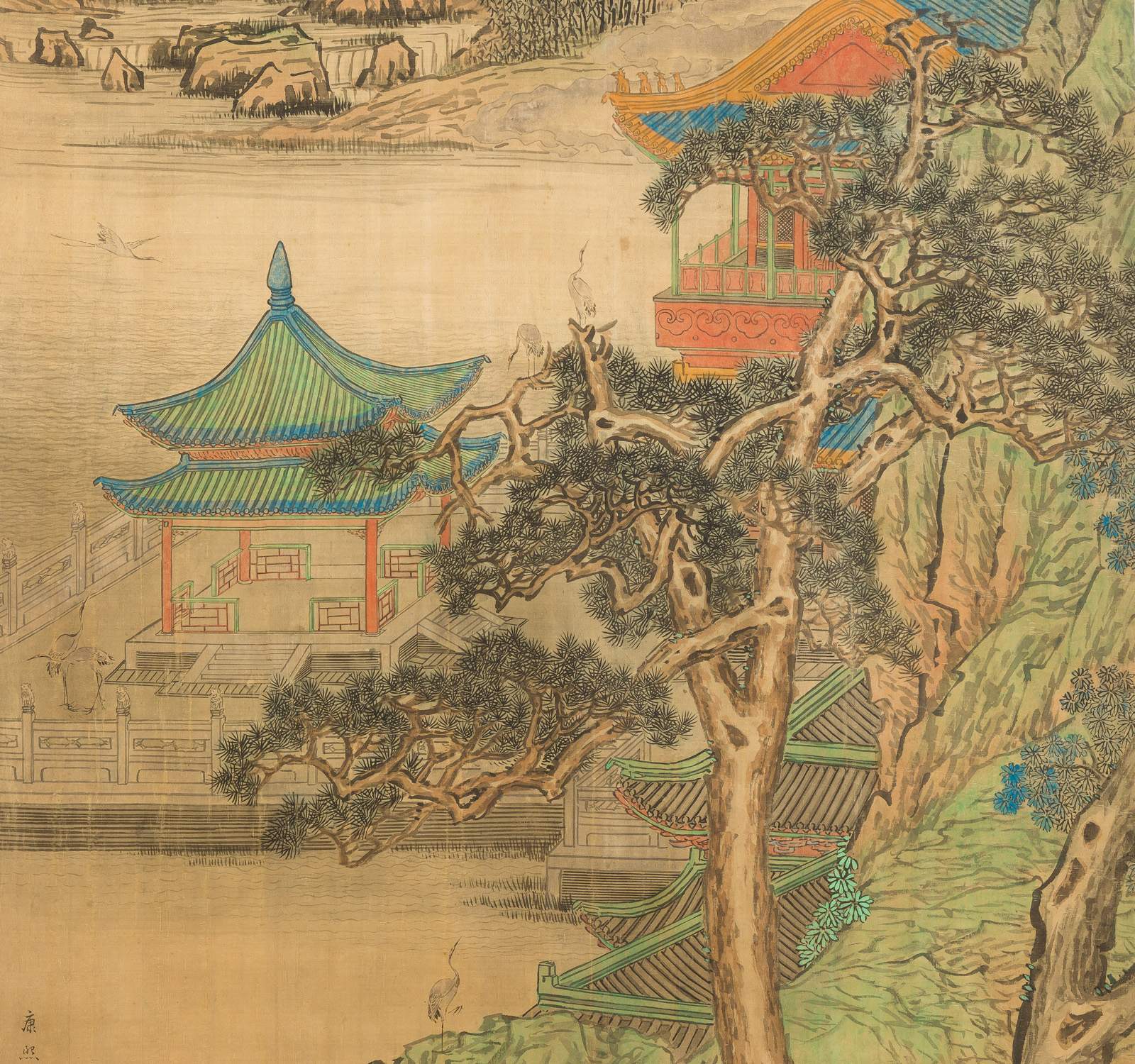 Chinese Hand Painted Scroll | Cottone Auctions