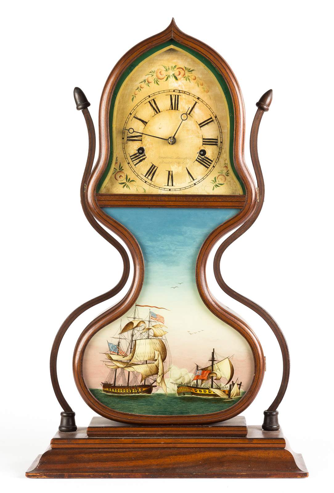 J. C. Brown Acorn Clock | Cottone Auctions