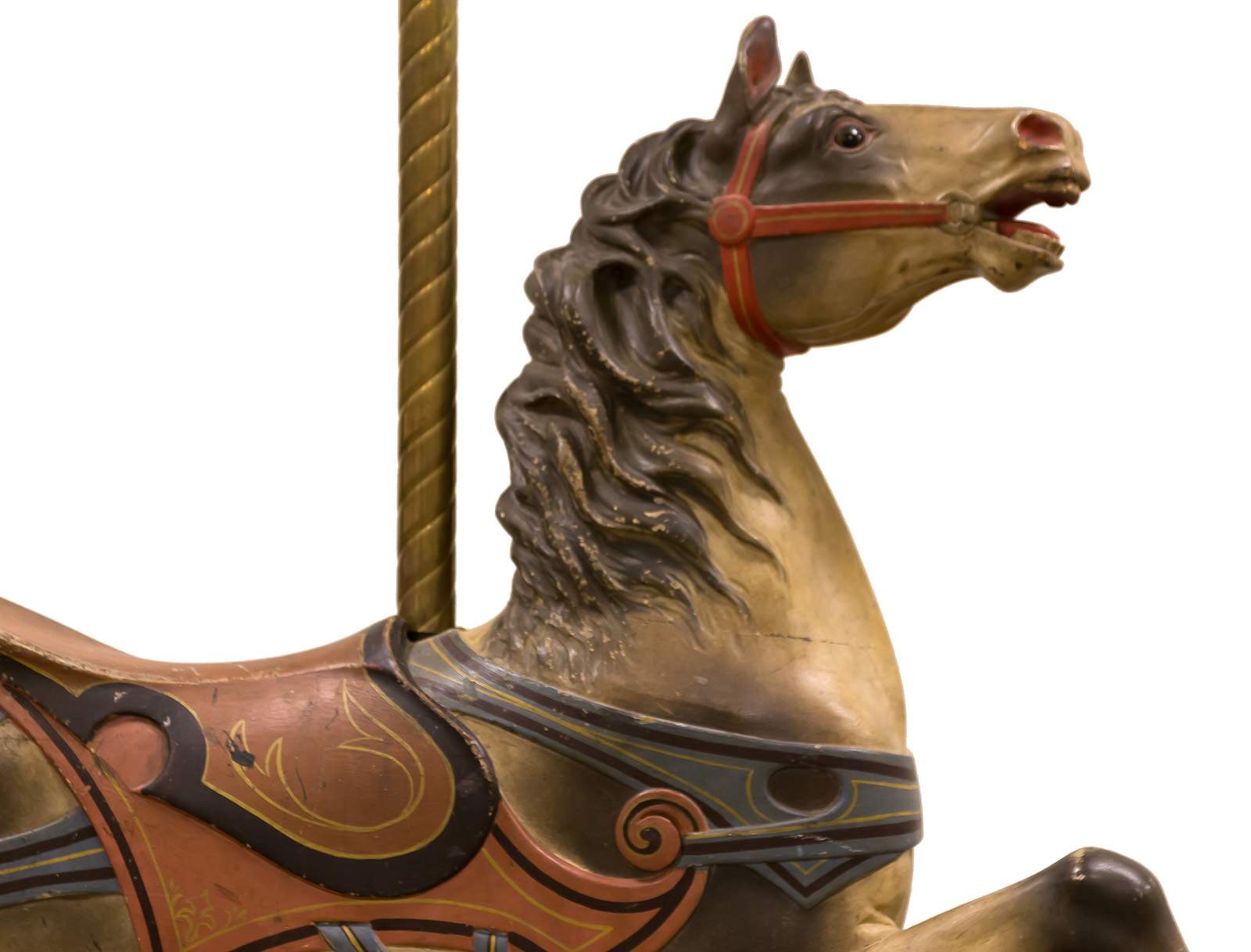 Gustav Dentzel 'Jumper' Carousel Horse | Cottone Auctions