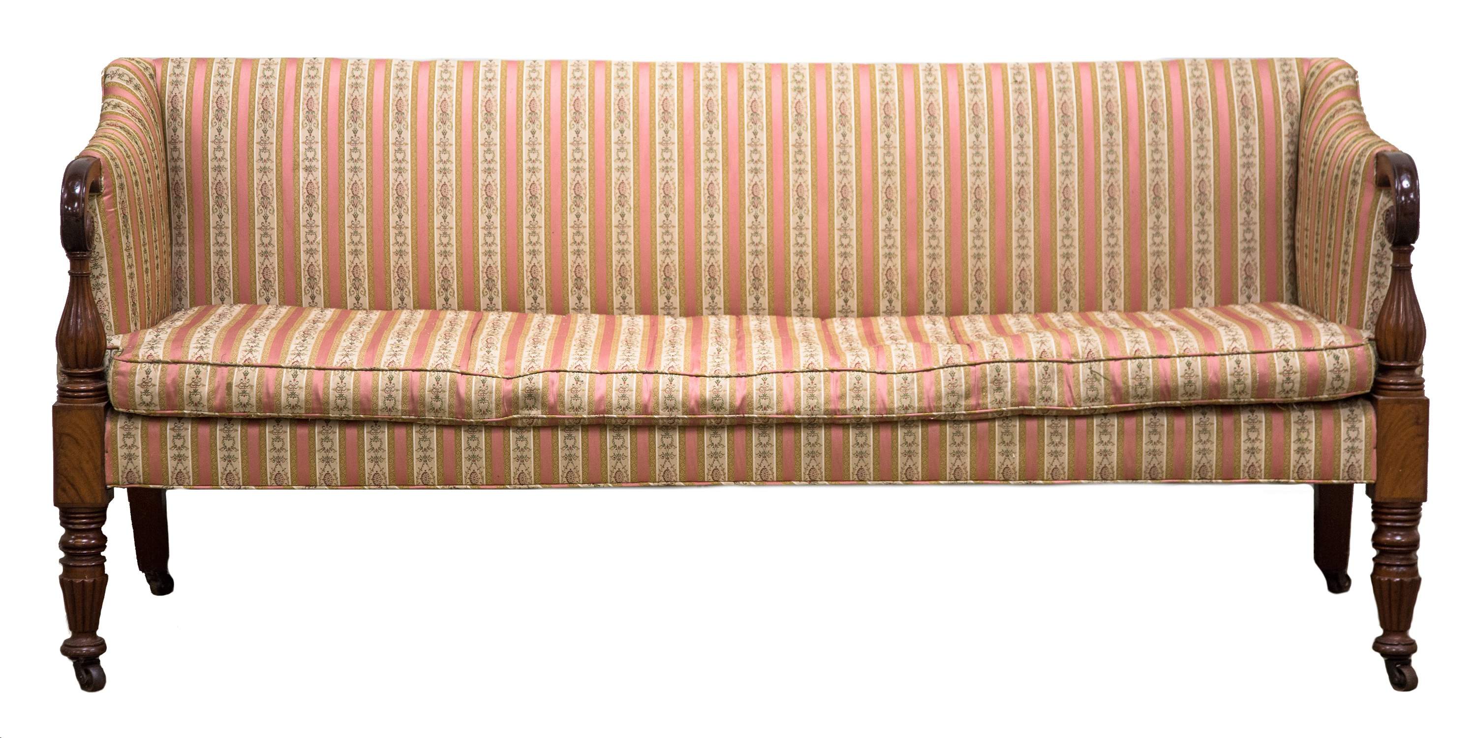 New England Sheraton Sofa | Cottone Auctions