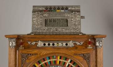 A Mills Dewey-Chicago Floor Model Slot Machine | Cottone Auctions