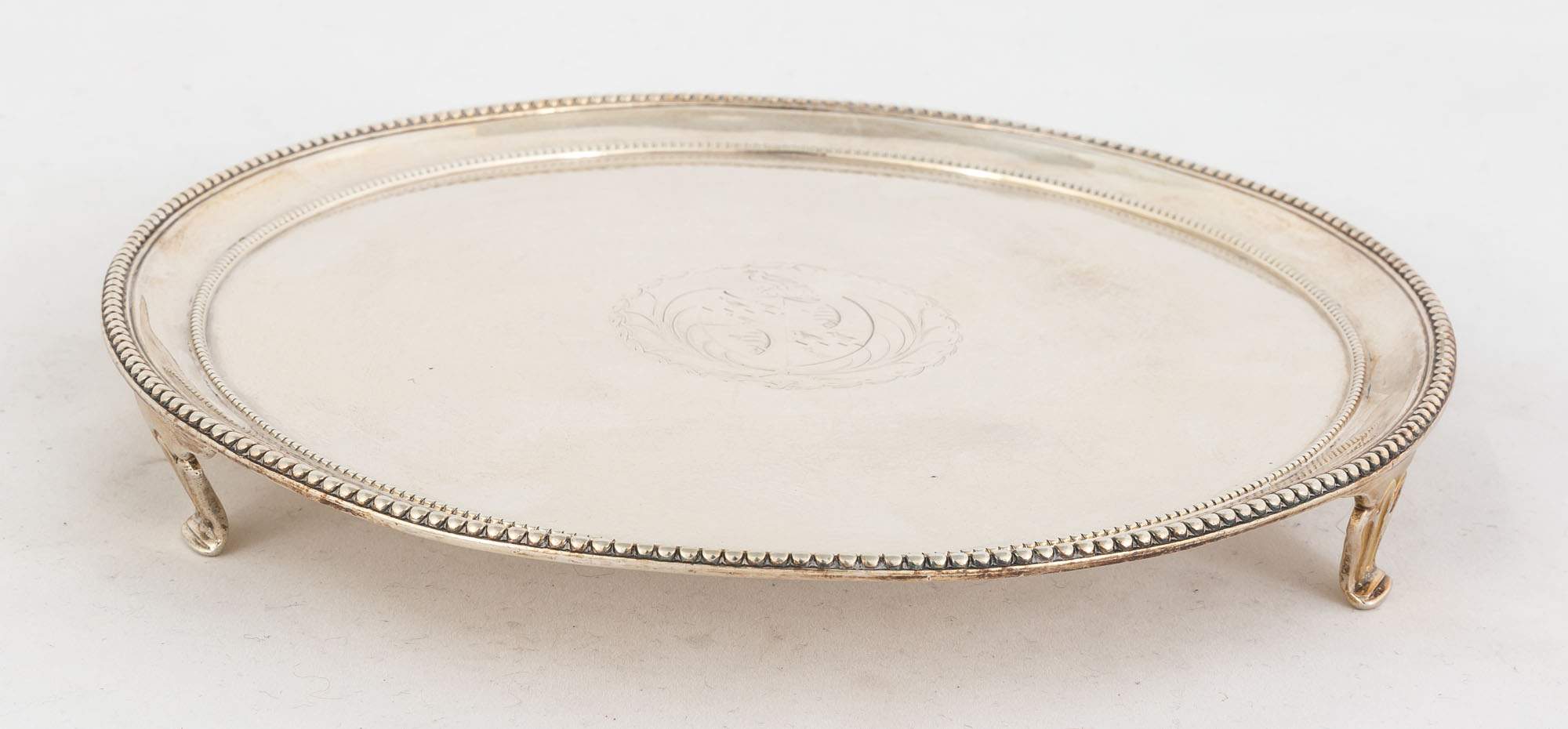 Hester Bateman Silver Salver | Cottone Auctions